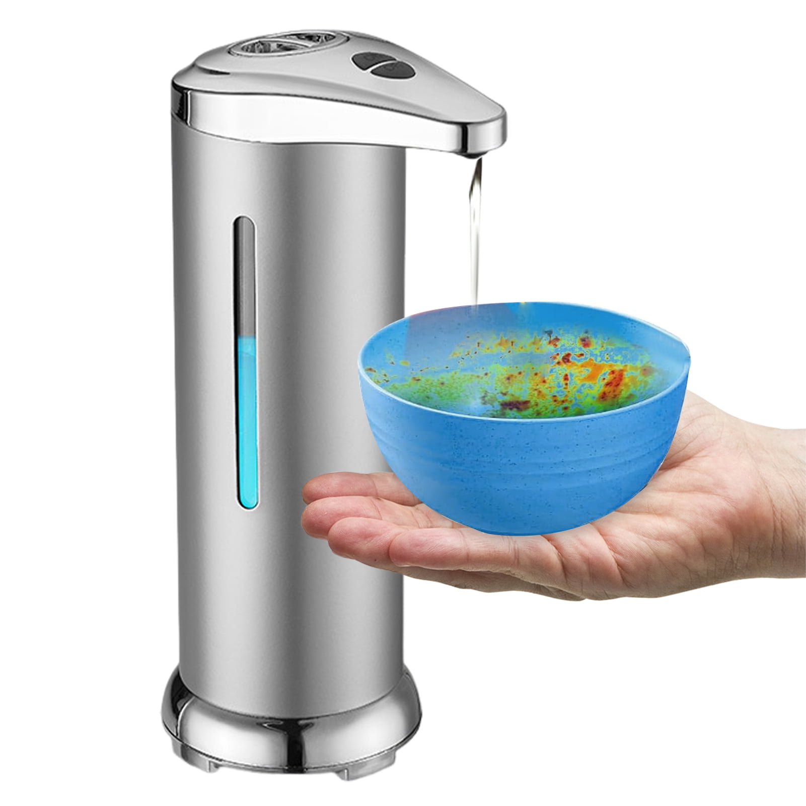 Heajfvd Automatic Soap Dispenser 285ML Touchless Sensor Dish Soap ...