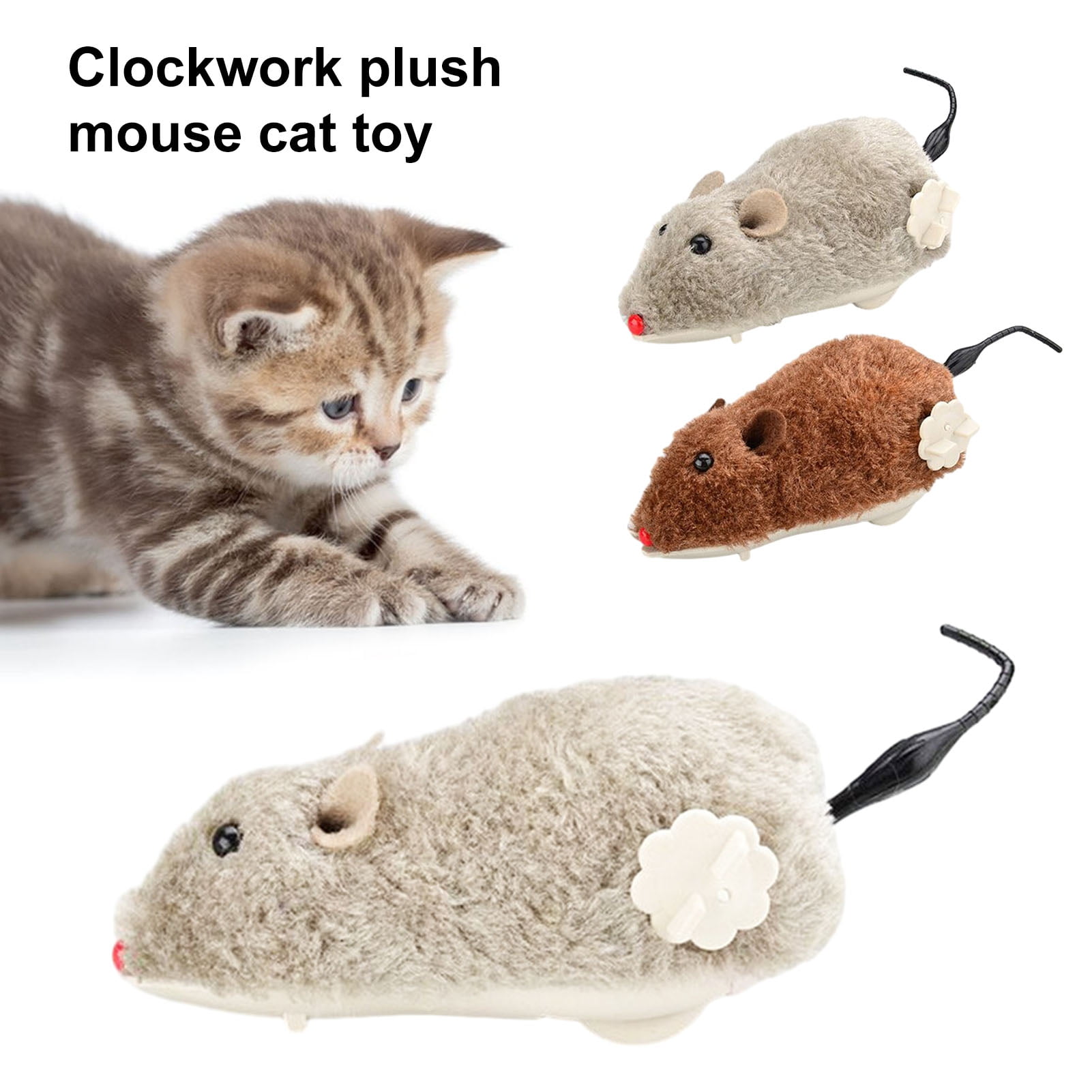 Heajfvd Cat Toy Realistic Mouse Shape Entertaining Toy Boredom Relief ...