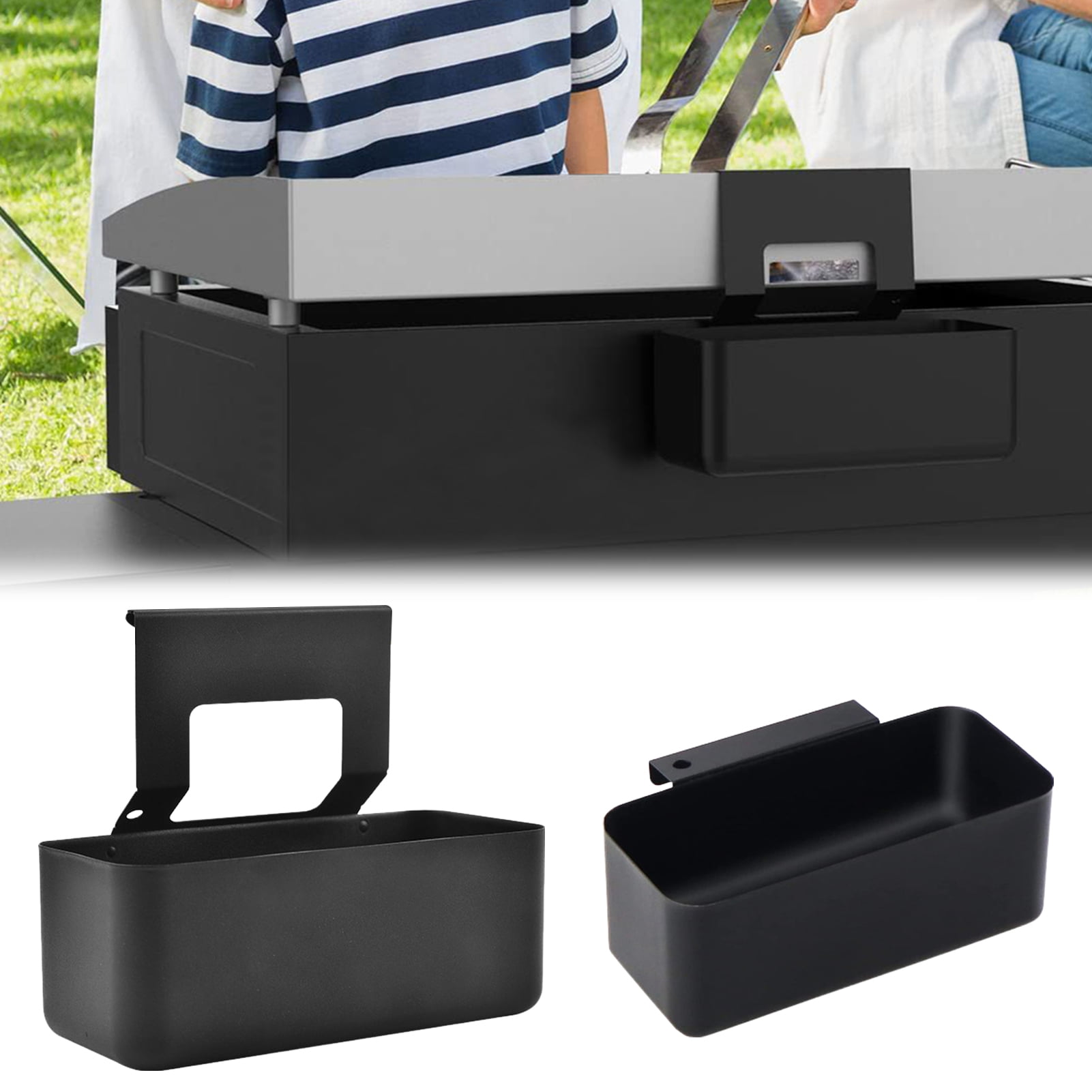 Heajfvd Griddle Grease Catcher for Blackstone Grill 17-36 Inches Drip ...