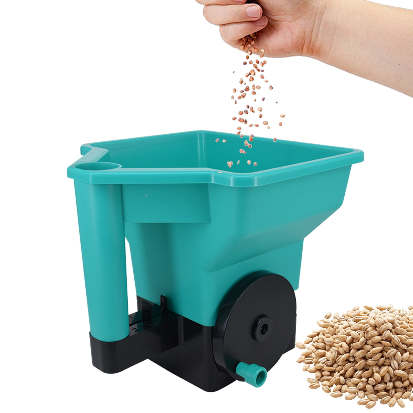 Heajfvd Handheld Spreader Planting Tool 3L Capacity Manual Fertilizer ...
