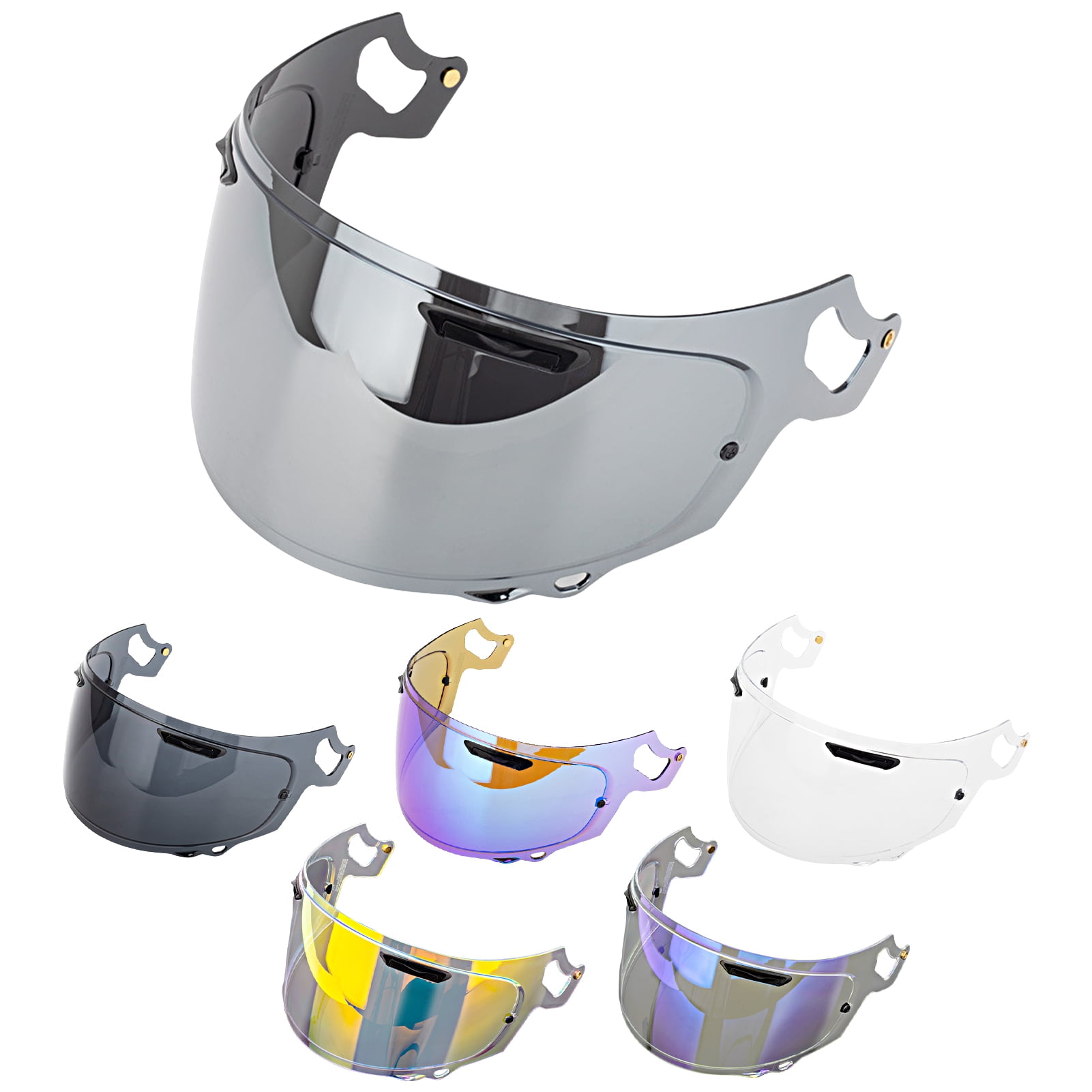 Heajfvd Helmet Visor Anti-UV High Clarity Adjustable Windproof ...