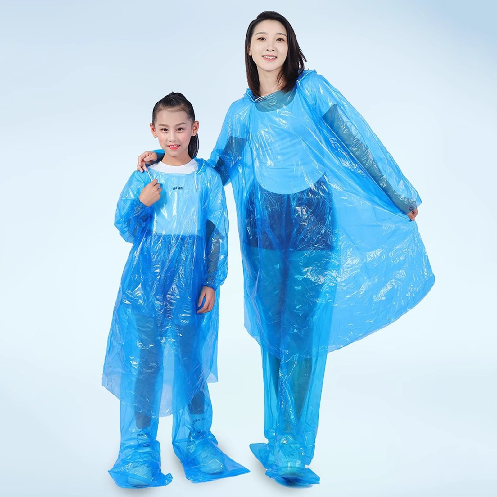 Heajfvd Rain Ponchos Emergency Disposable Split Raincoat Suit with ...
