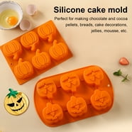 NSESSHome Extra Large Silicone Skull Cake Mold Haunted Skull Baking ...