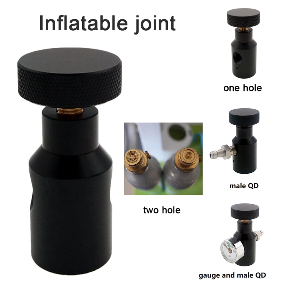Heajfvd TR21.4 Thread Soda Maker CO2 Cylinder Tank Refill Connector On/Off Adapter Kit - Walmart.com