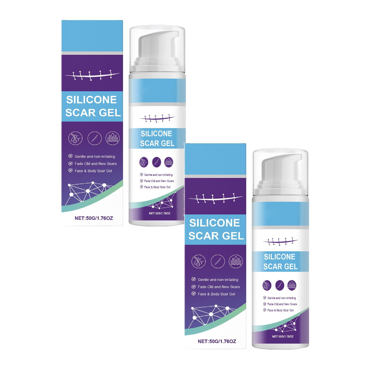 Heal Surgical, Burn & Acne Scars: Silicone Scar Gel & Cream for Old/New ...