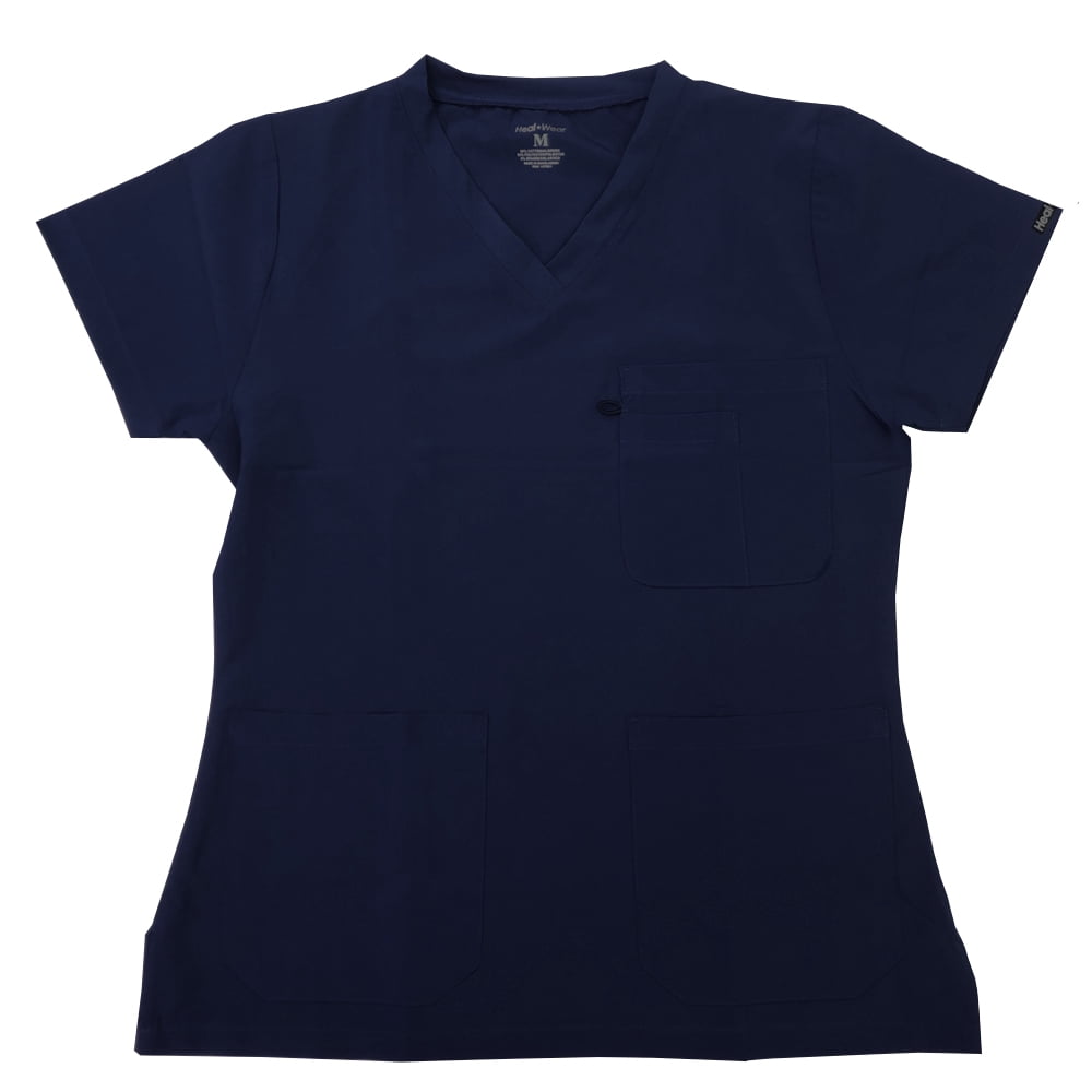 Heal Wear 4 Pocket V-Neck Top - Walmart.com