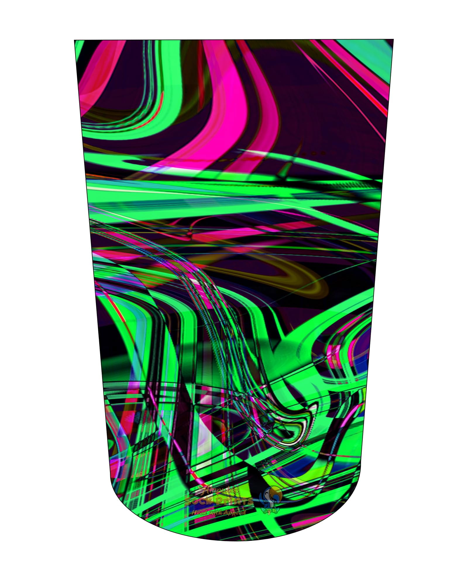 Heal with Appeal Shrinker Sock Bold rich pattern V8 BTKA reg ...