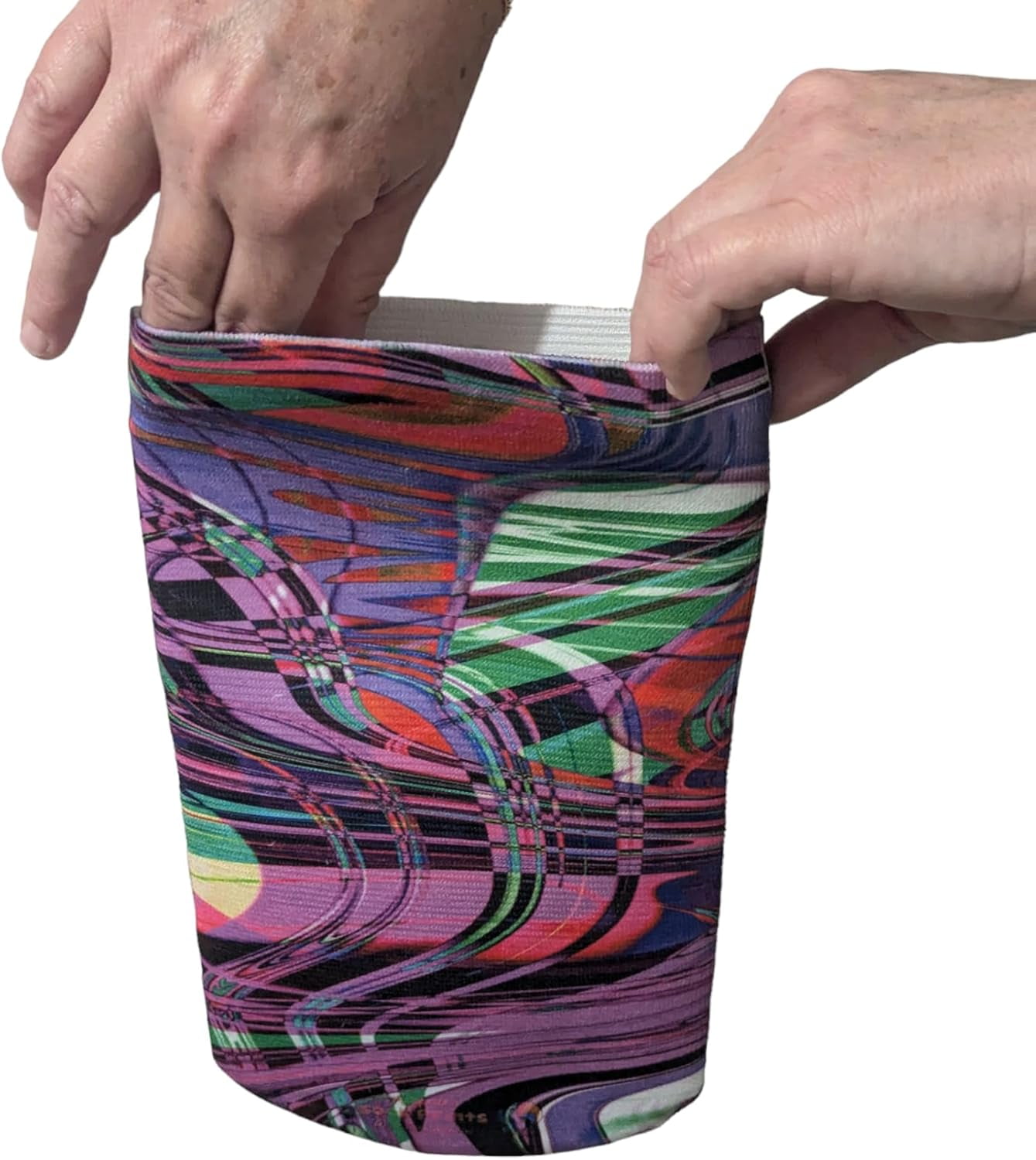 Heal with Appeal Stump Sock Bold rich pattern V10 amputee sock ...