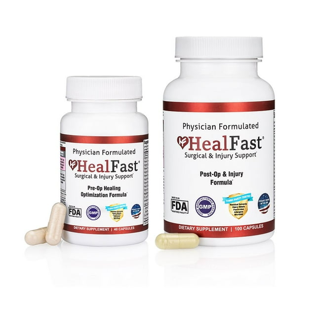 HealFast Complete Surgery & Injury Recovery Supplement: for Wound, Scar ...