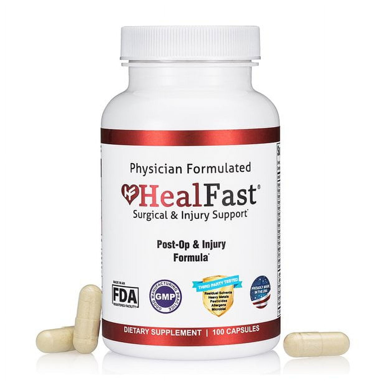 HealFast Surgery & Injury Recovery Supplement (Post-Op) - Supports ...