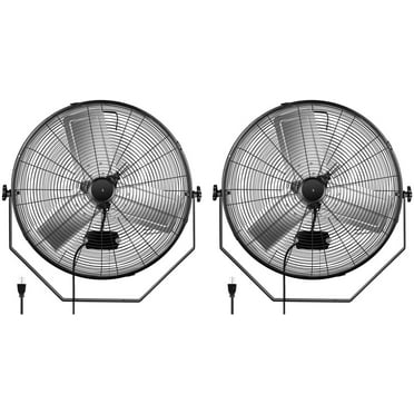 iLIVING 24in Duct 4200 CFM Ventilation Fan 1/4 HP 120V Aluminum Fan ...