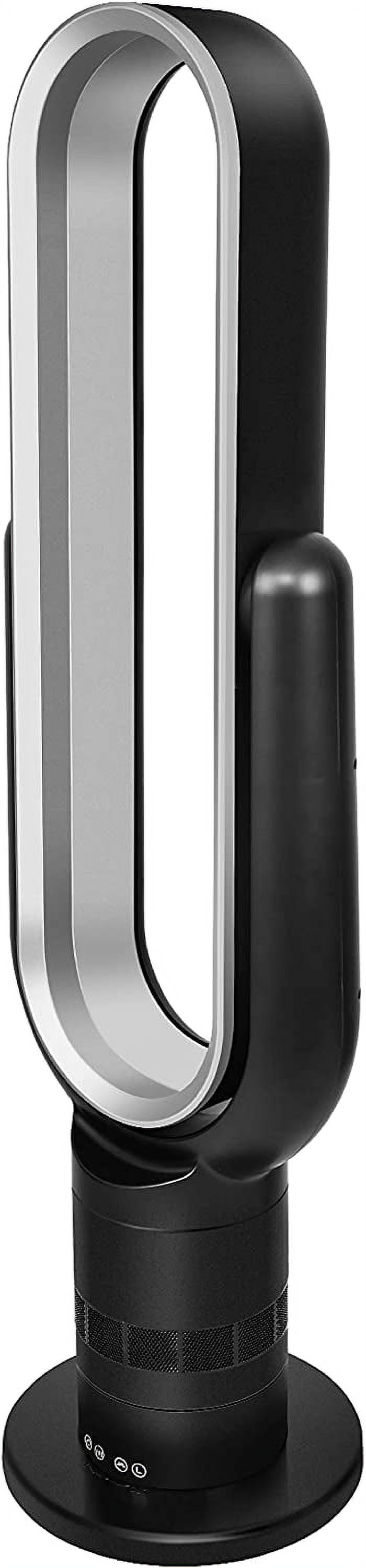 HealSmart 39-Inch Bladeless Tower Fan with 10-Hour Timer, Low Noise ...