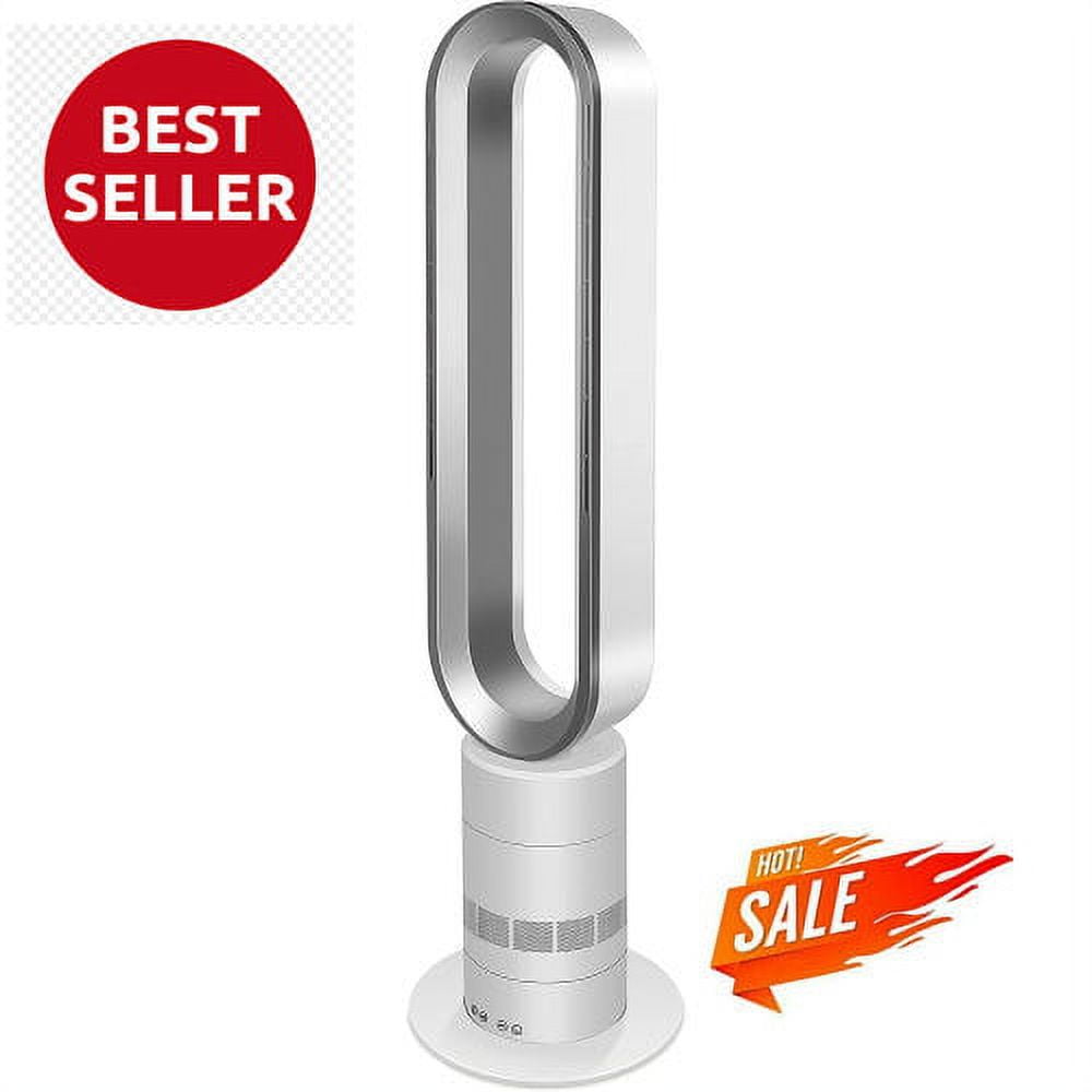 HealSmart Bladeless fan, 39 Inch Bladeless Fan Standing Fan Towel Fan ...