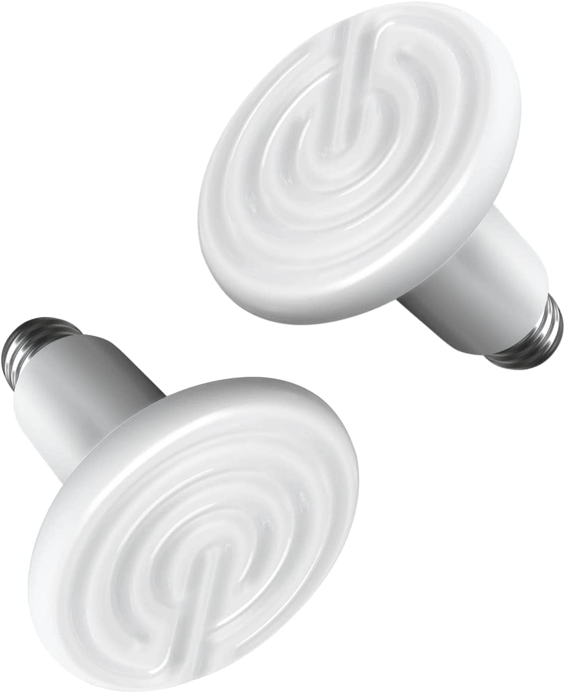 HealSmart Reptile Heat Lamp Bulb Ceramic Heat Emitter 100W No Light ...