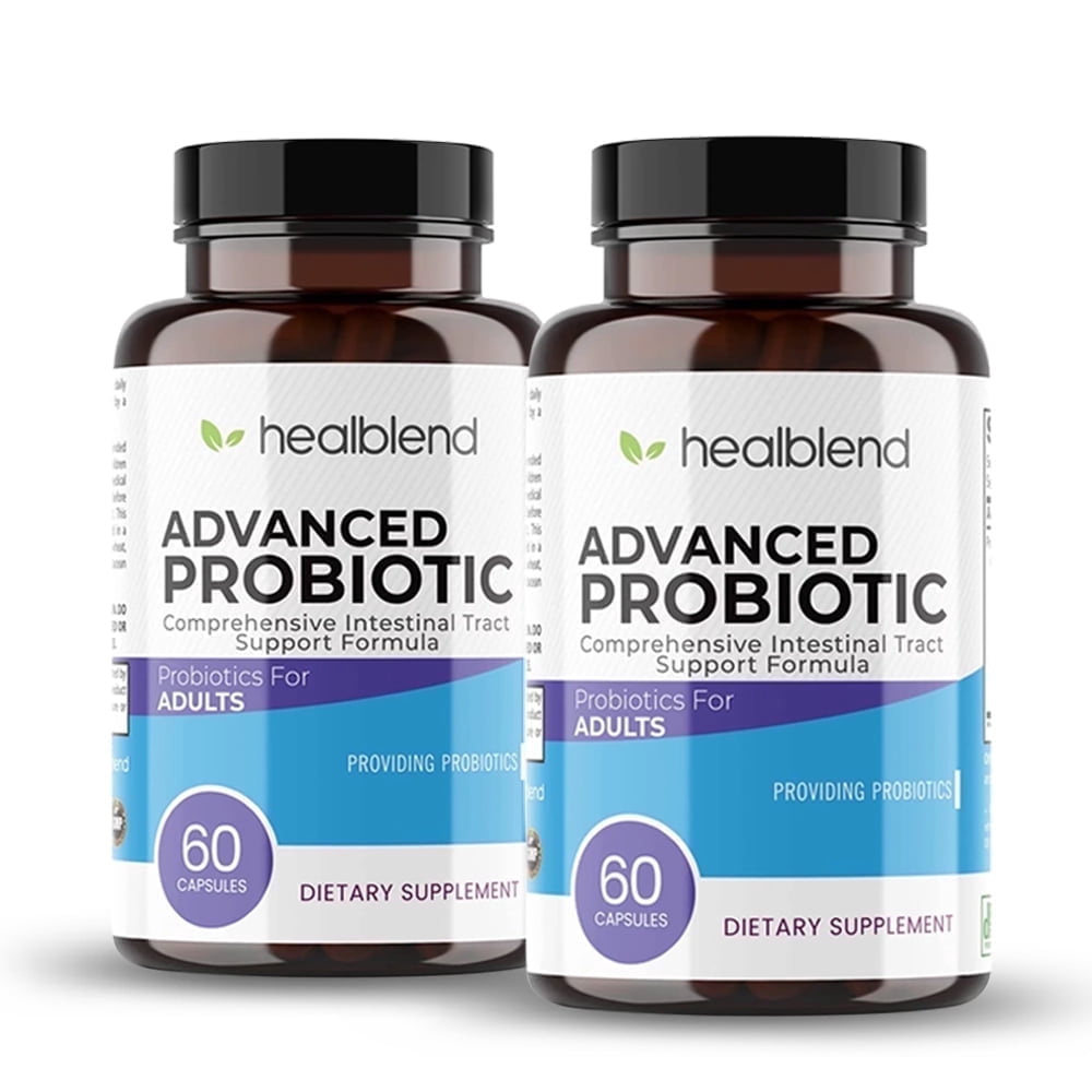 Healblend Digestive Health Probiotics 11.5 Billion CFU - Acidophilus ...