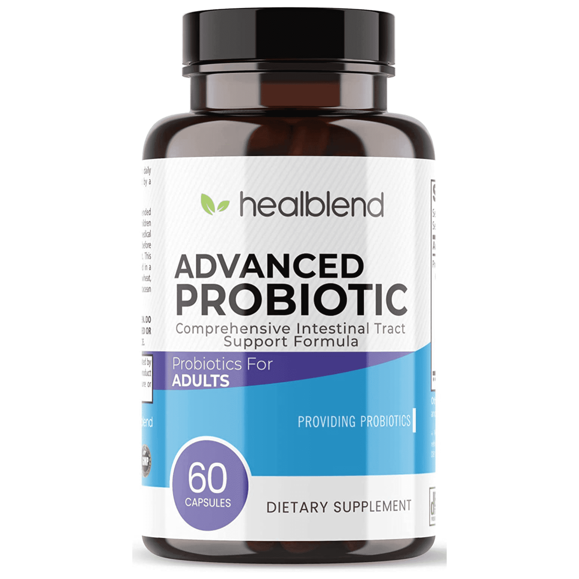 Healblend Digestive Health Probiotics 11.5 Billion CFU Supports Gut and ...