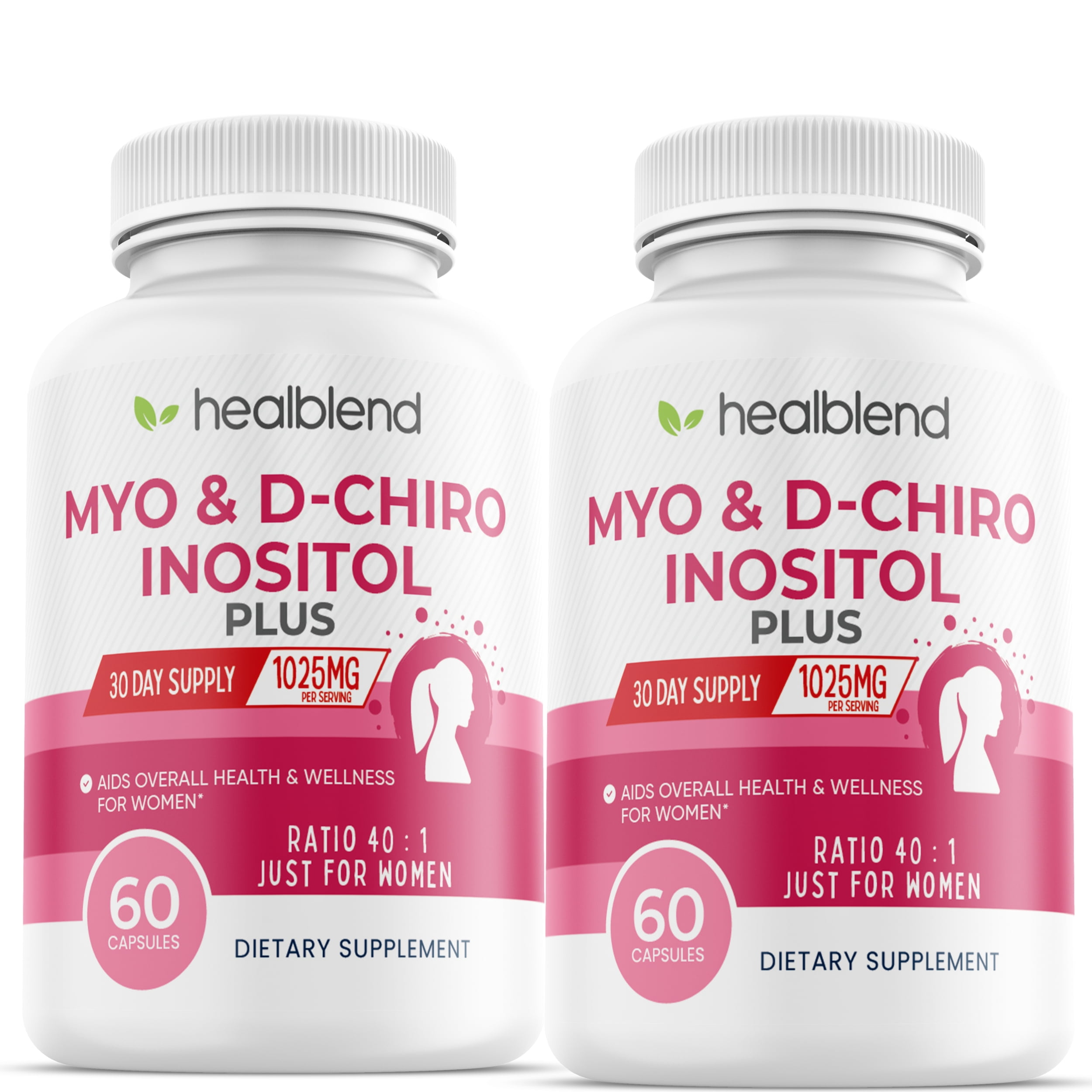 Healblend Myo Inositol & D-Chiro Inositol Plus Supplement - Support ...