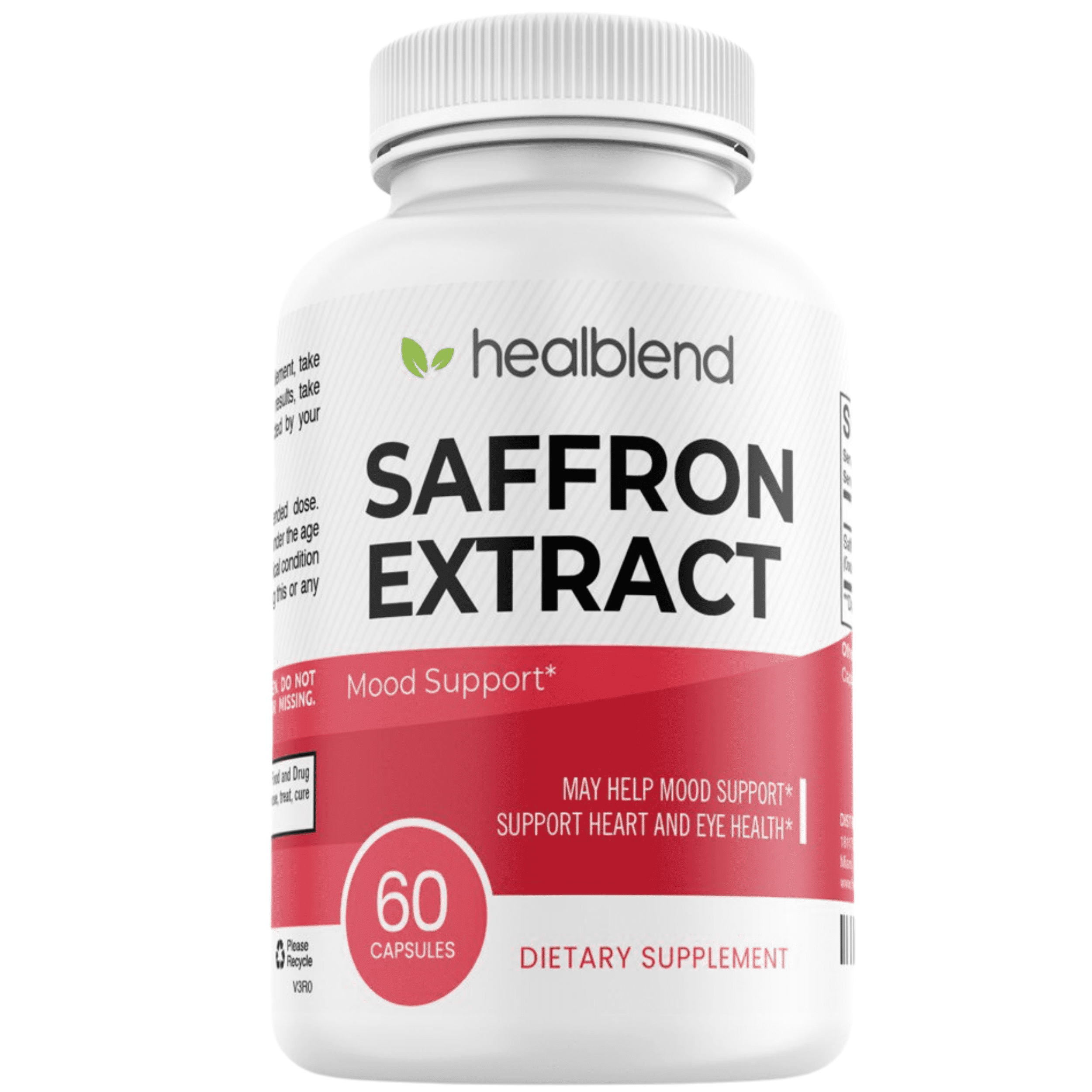 Healblend Natural Saffron Extract Supplements 88.5mg - Supports Focus ...