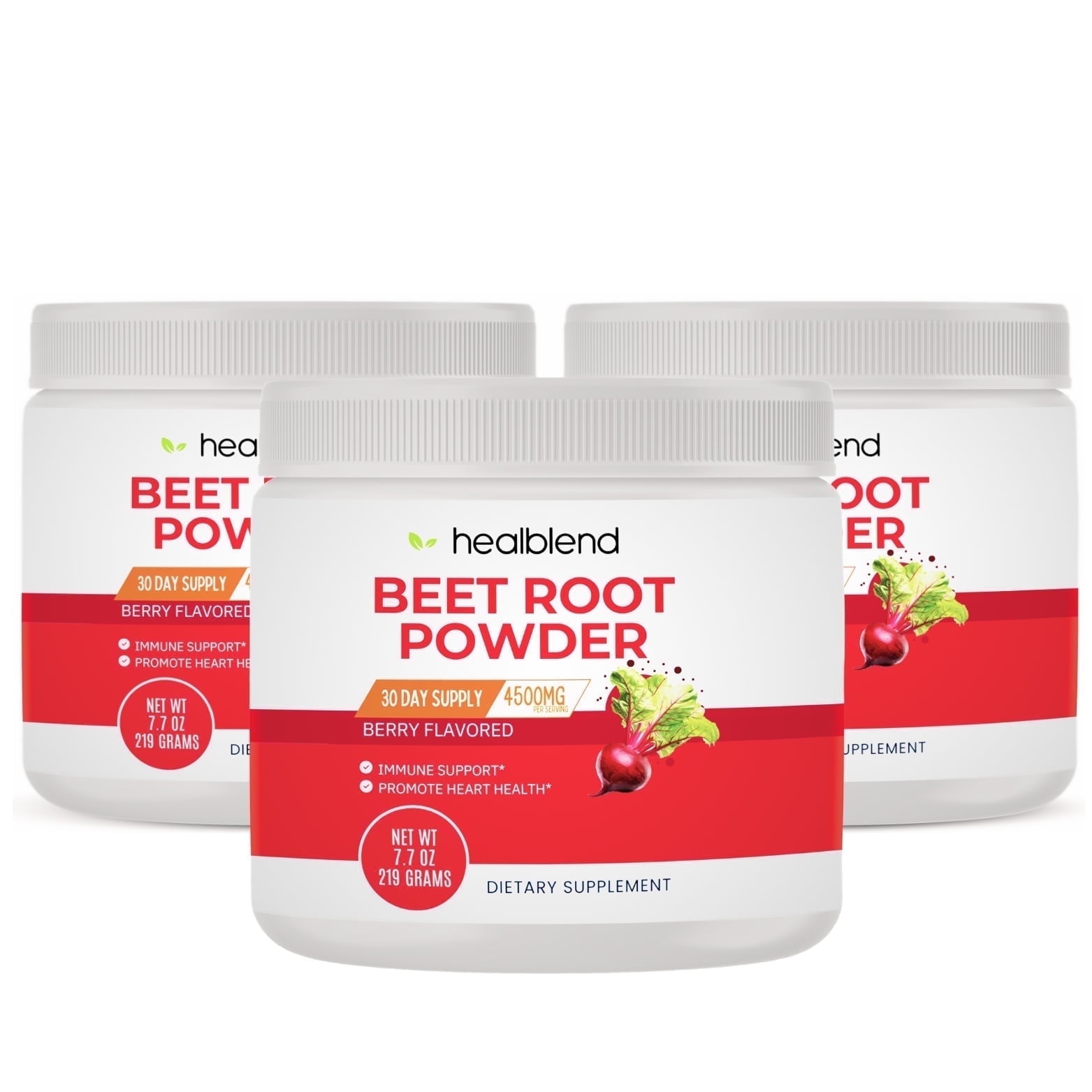 Healblend Organic Beet Root Powder 4500mg - Nitric Oxide Booster Beets ...