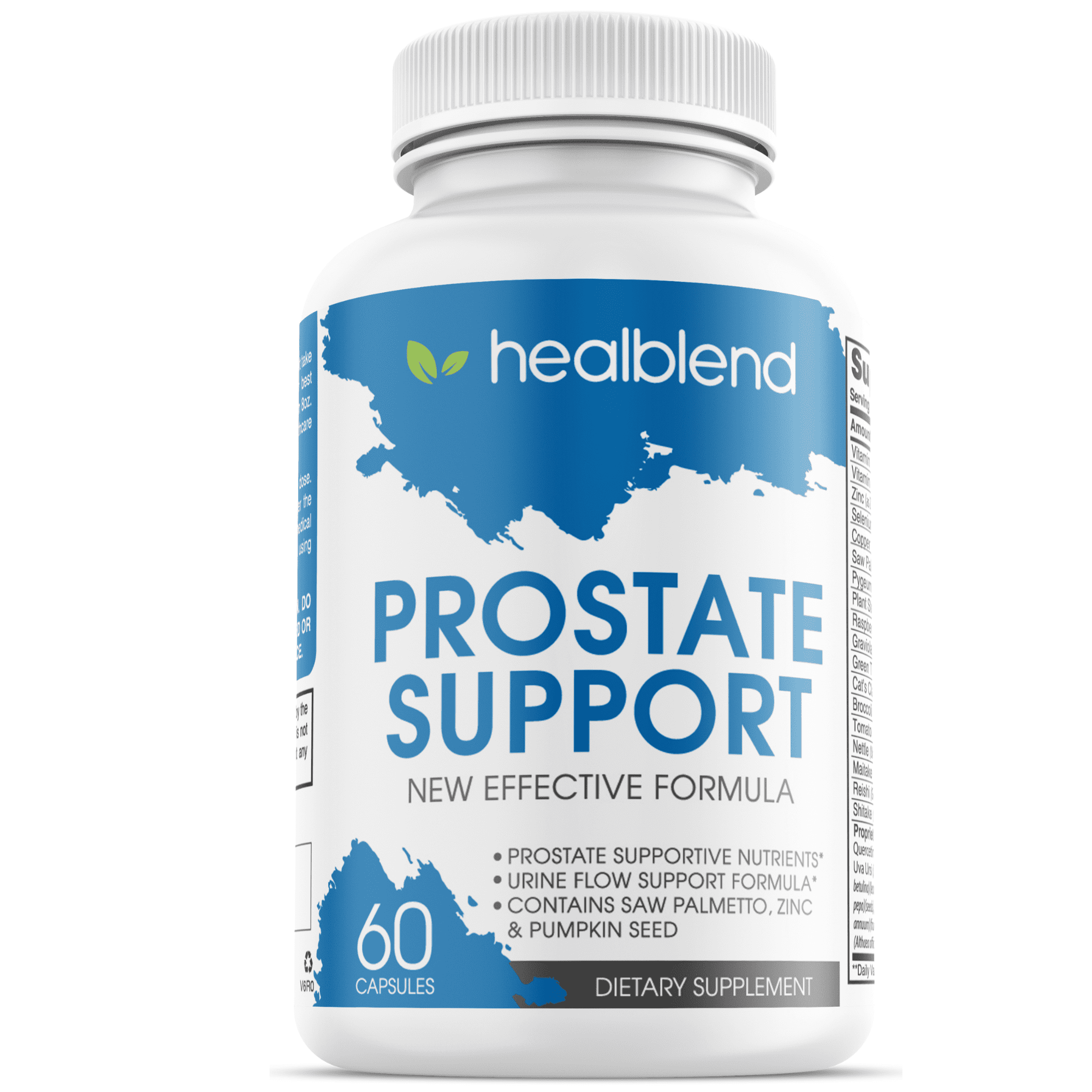 Healblend Prostate Support Supplement for Men - Natural Prostate ...