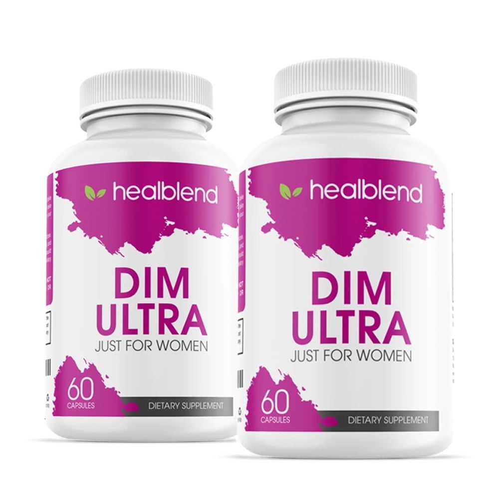 Healblend Ultra DIM Supplement 350mg - Supports Estrogen Blocker ...