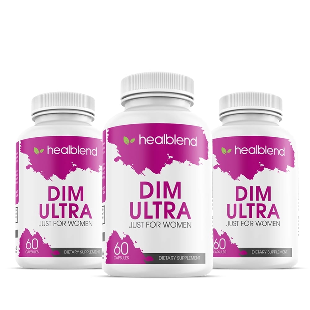 Healblend Ultra DIM Supplement 350mg - Supports Estrogen Blocker ...