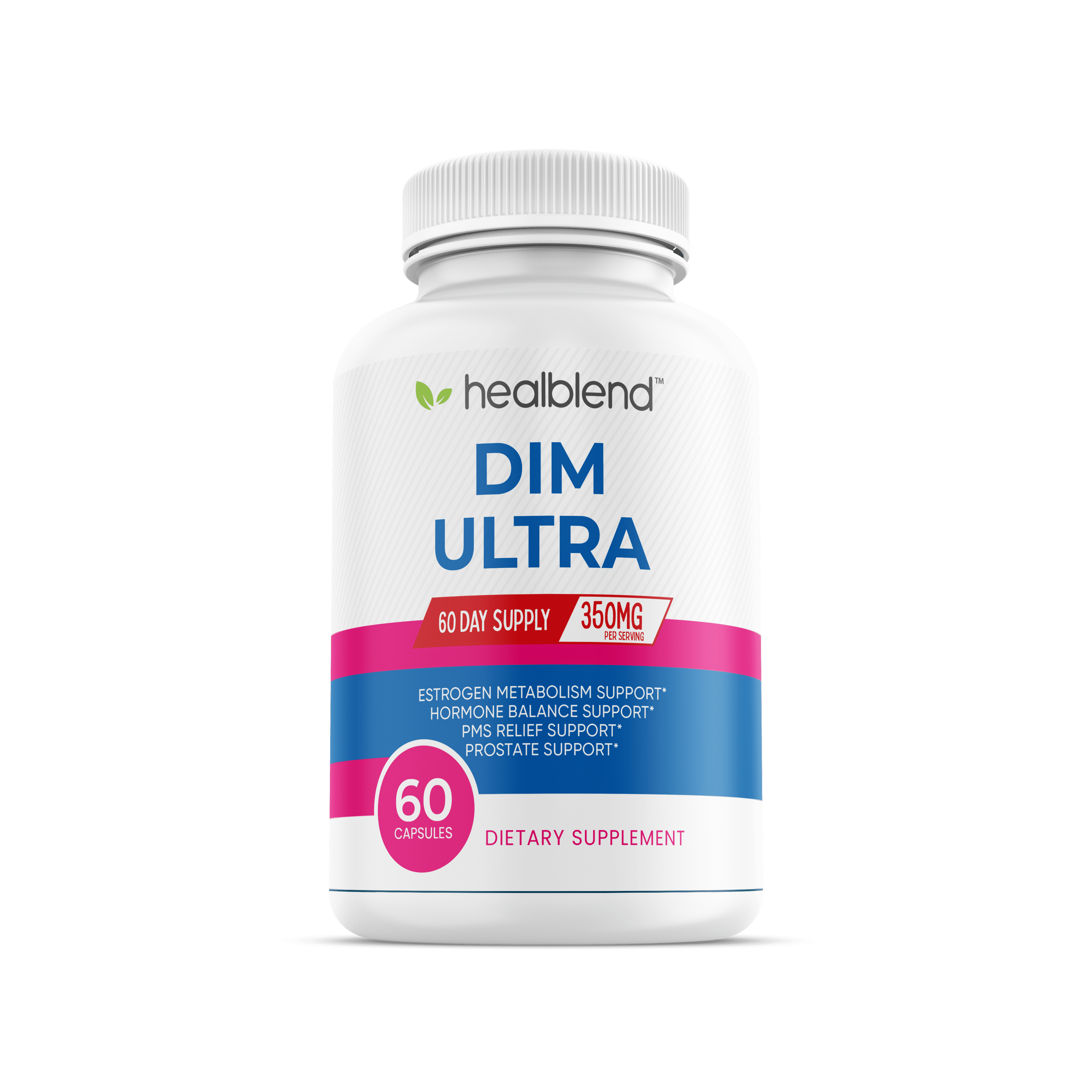 Healblend DIM Ultra Supplement 350mg, Hormone Balance, Estrogen Support ...