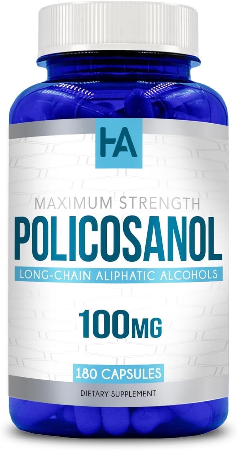 Healing Awakening Maximum Strength Policosanol Capsules 100mg ...