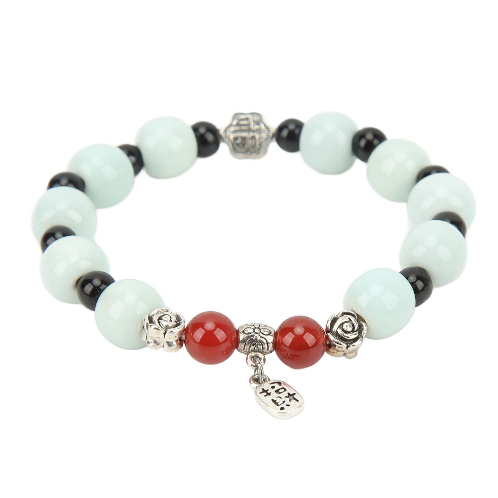 Healing Bracelets Porcelain Beads Decorative Attractive Round Shape ...