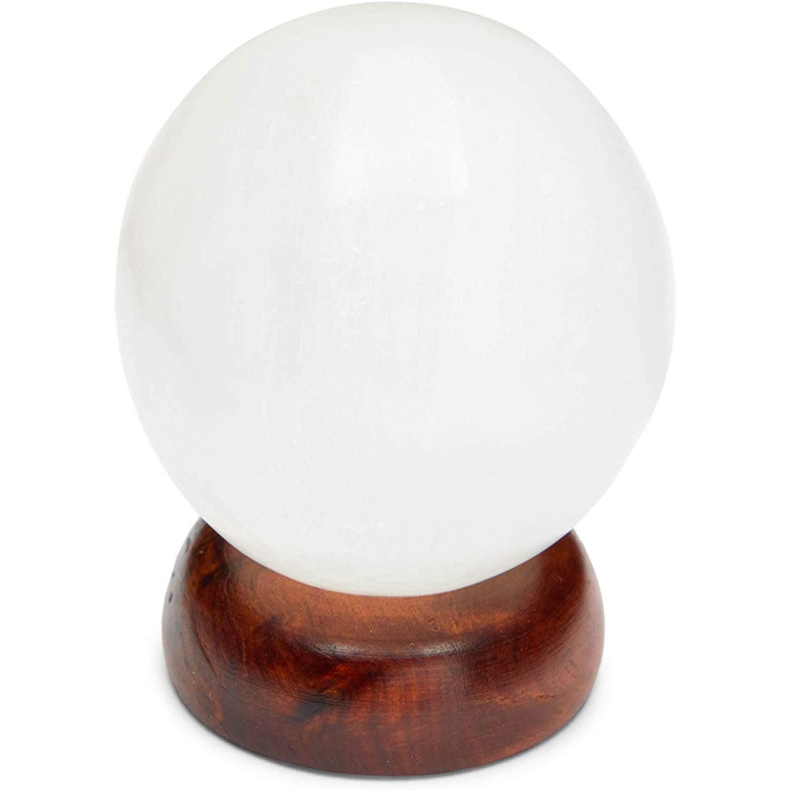 Amlong Crystal 8" (200mm) Crystal Ball with Wood Stand - Walmart.com