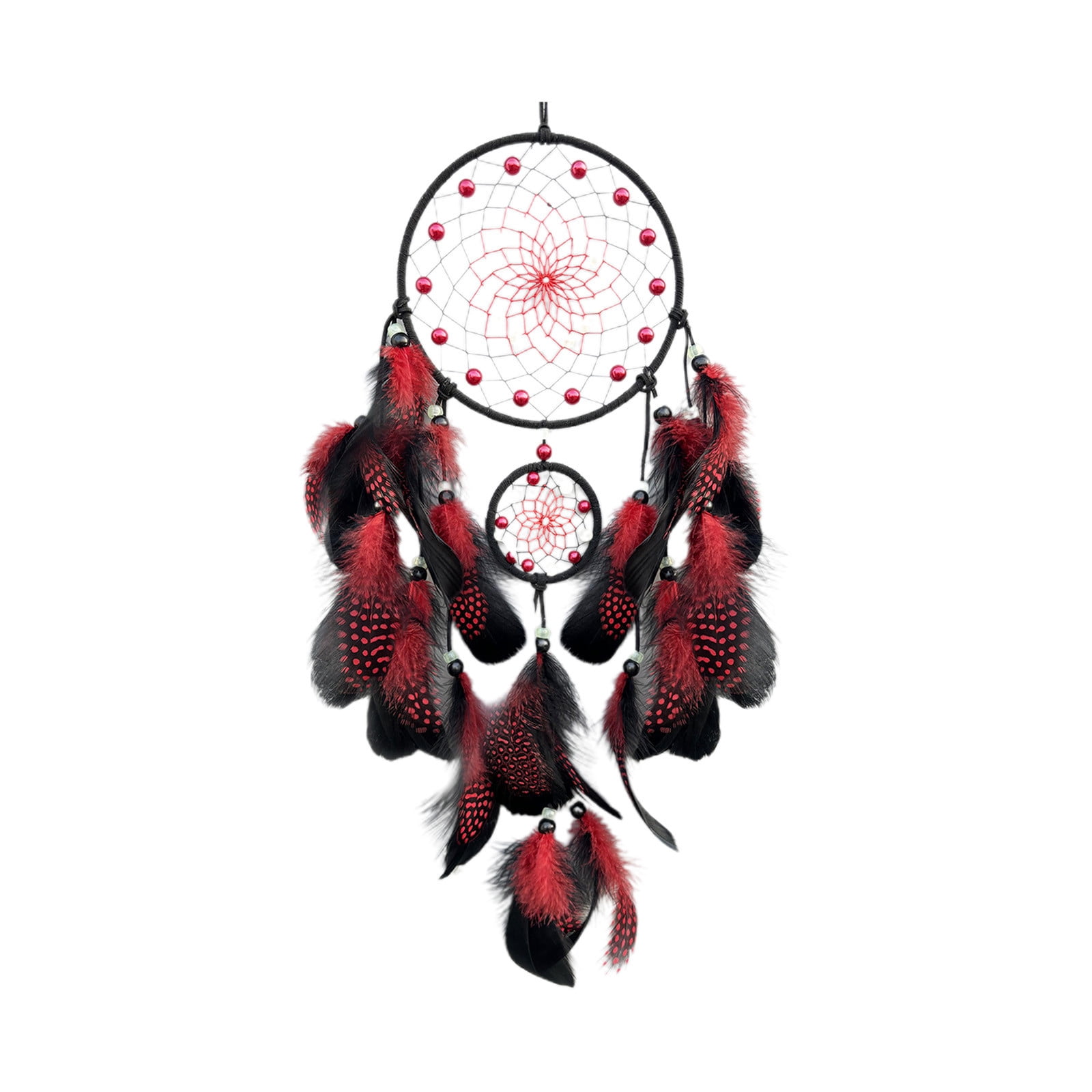 Healing Dreamcatcher Pendant, Woven Home Decor with Feathers, Night ...