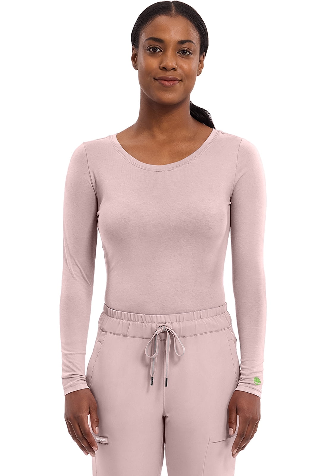 Healing Hands Women's Underscrub Soft Knit Melissa Longsleeve Scrub Tee ...