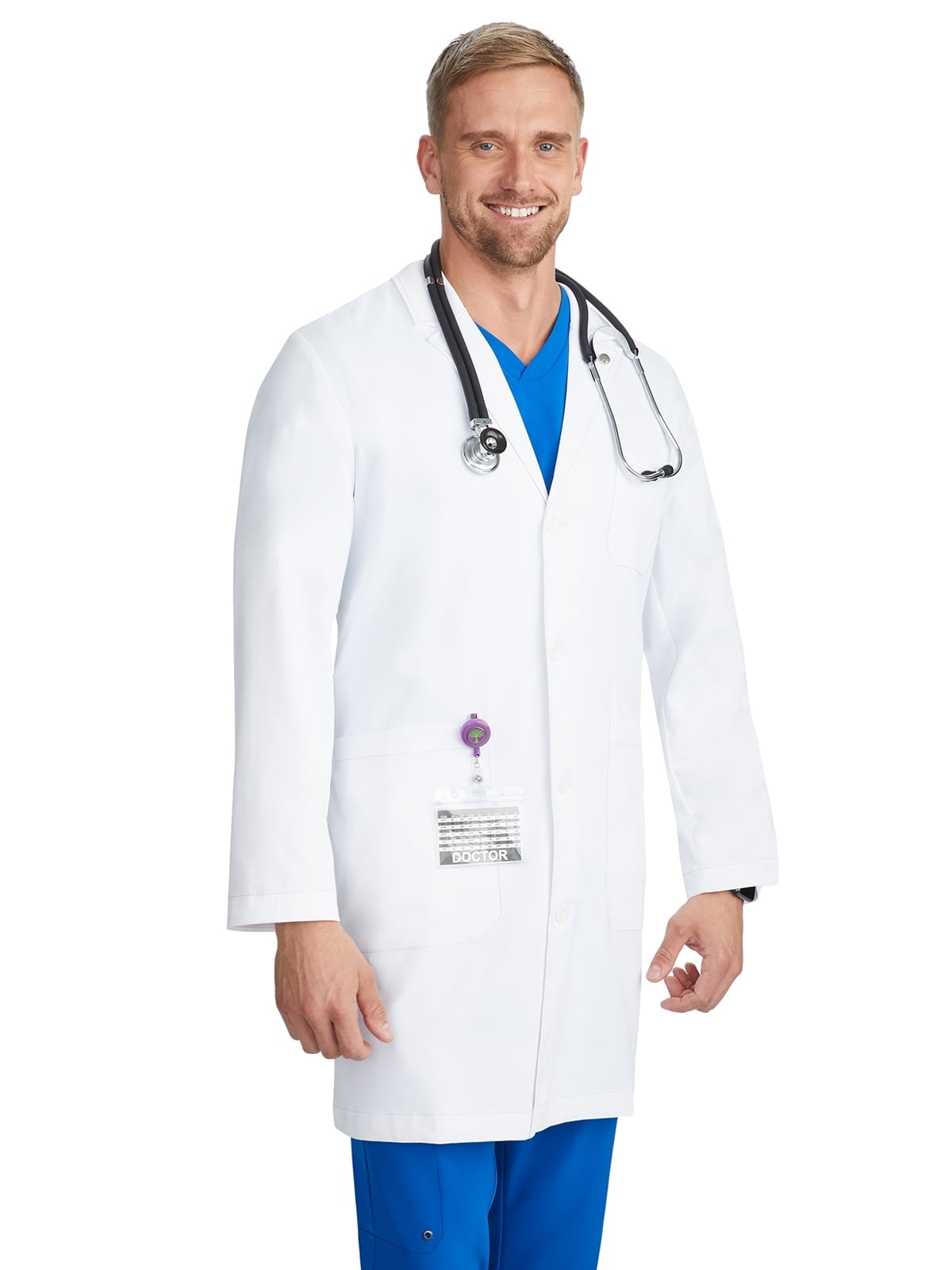 Healing Hands Men's LOGAN LABCOAT-The Modernist - Walmart.com