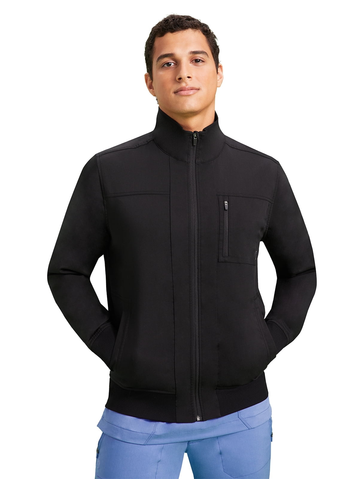 Healing Hands Purple Label - Men's Jonathan Jacket 's Six Pocket Scrub ...