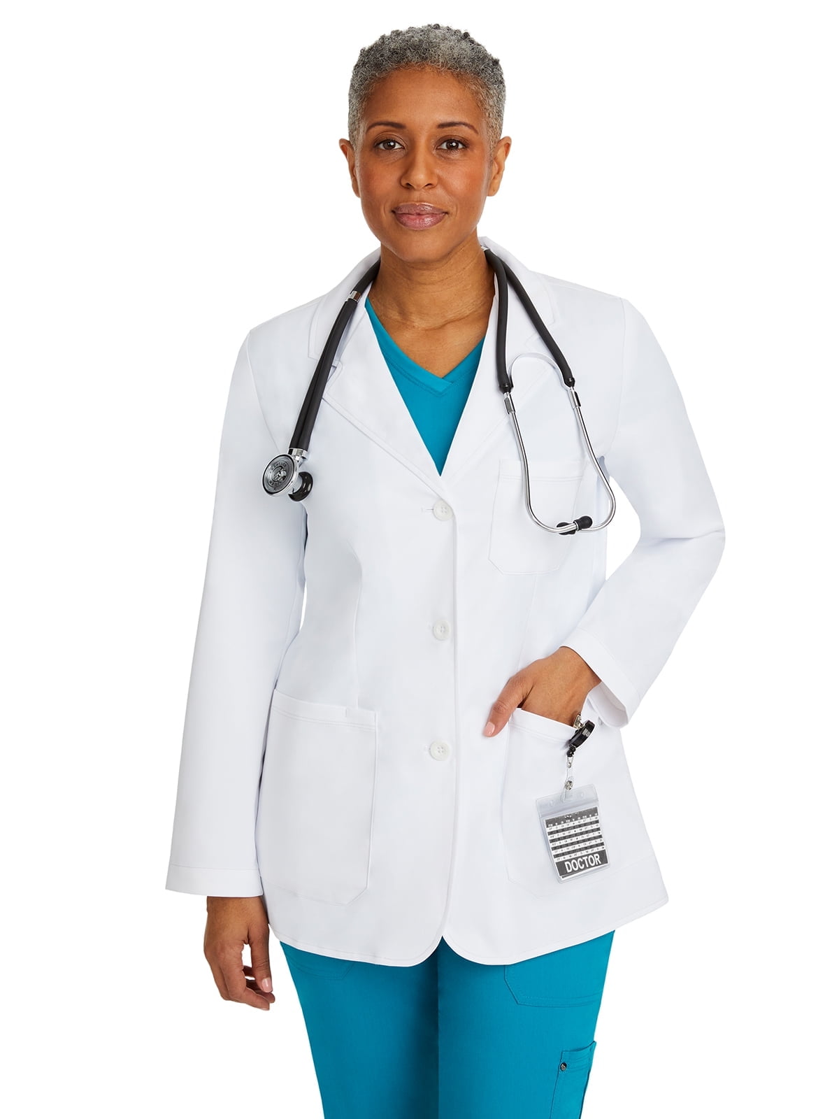 Healing Hands Women's LOGAN LABCOAT-The Modernist - Walmart.com
