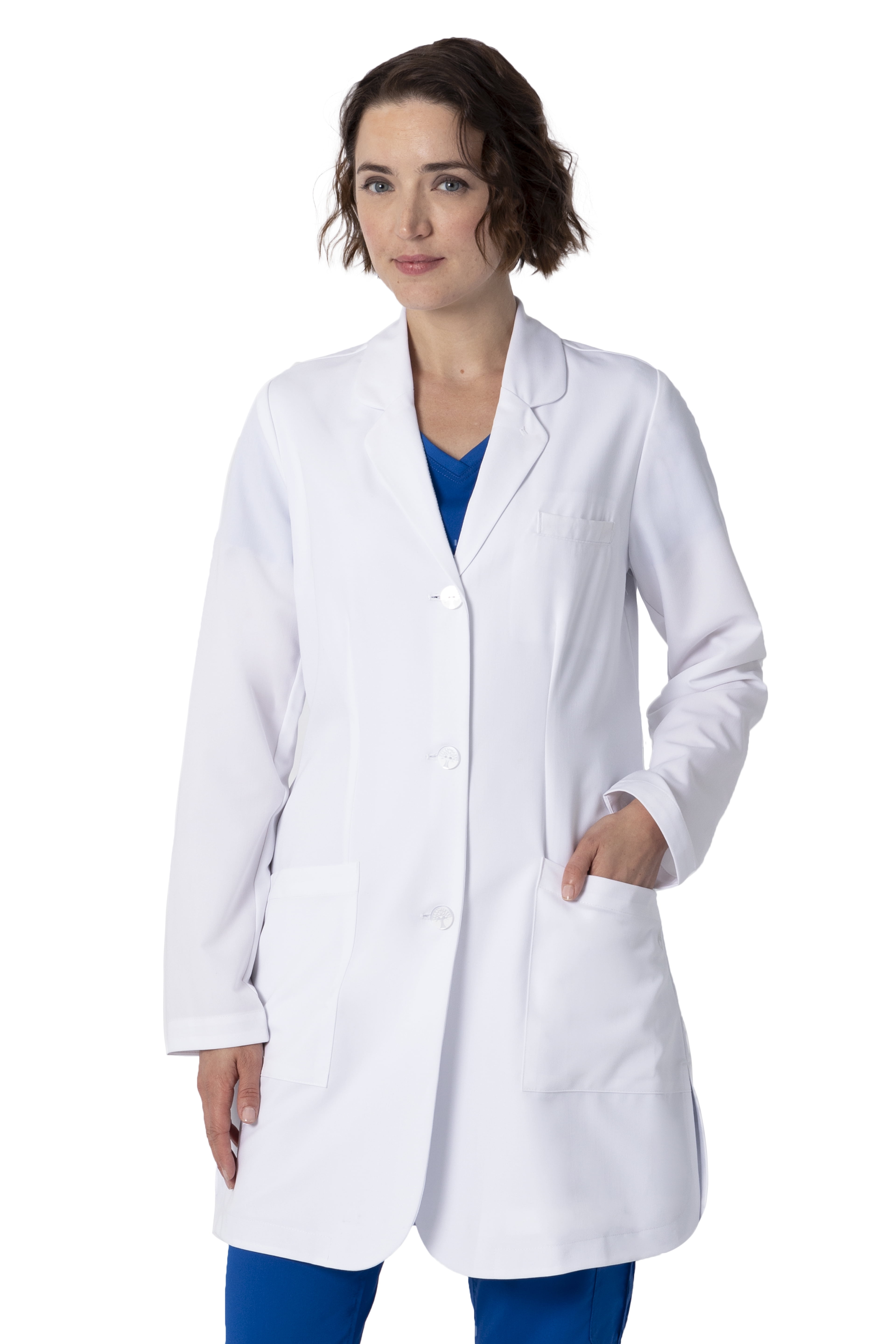 Healing Hands Women's LOGAN LABCOAT-The Modernist - Walmart.com