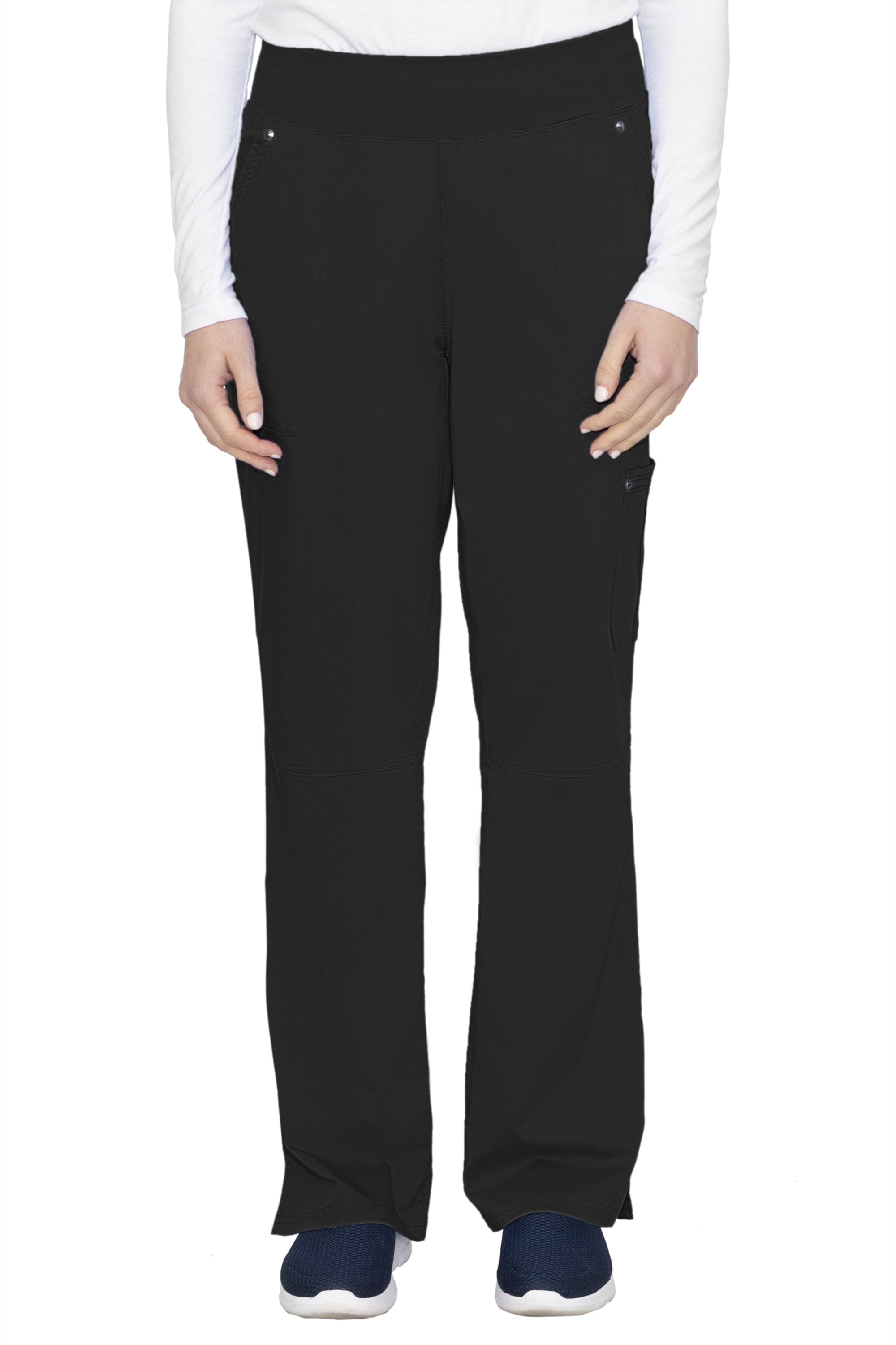 Healing Hands Womens Yoga-Inspired 5-Pocket Scrub Pants, Purple Label ...