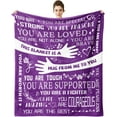 Healing Hug Blanket 60"x50", Encouragement Inspirational Thinking of ...