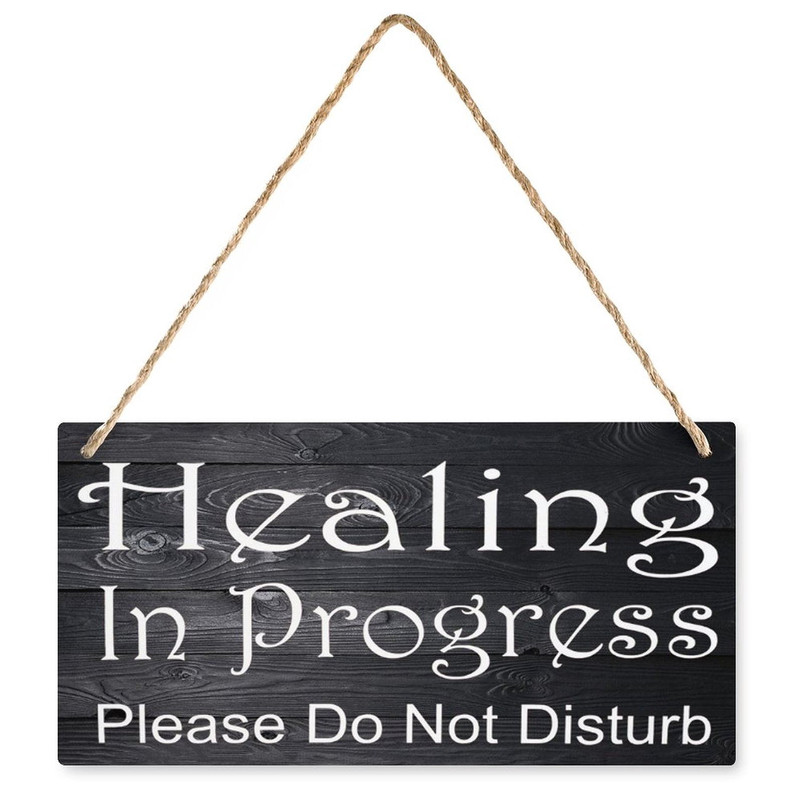 Healing In Progress Please Do Not Disturb Wood Office Sign Wall Decor ...