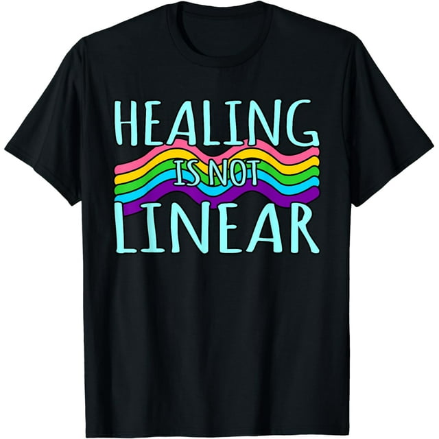 Healing Is Not Linear Mental Health Awareness Graphic T-Shirt - Walmart.com