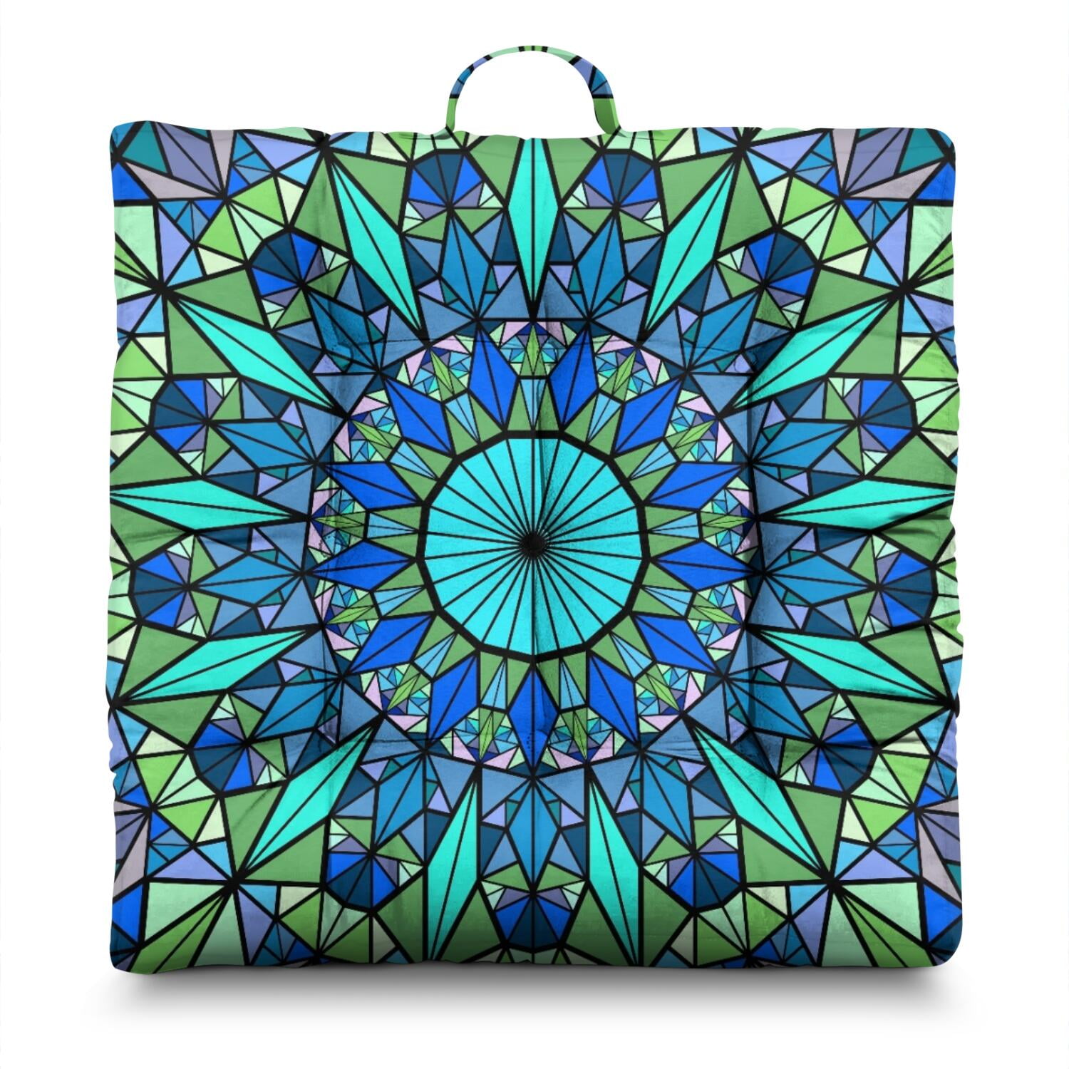 Healing Meditation Pillow – 22 Inch Extra Large Floor Cushion ...