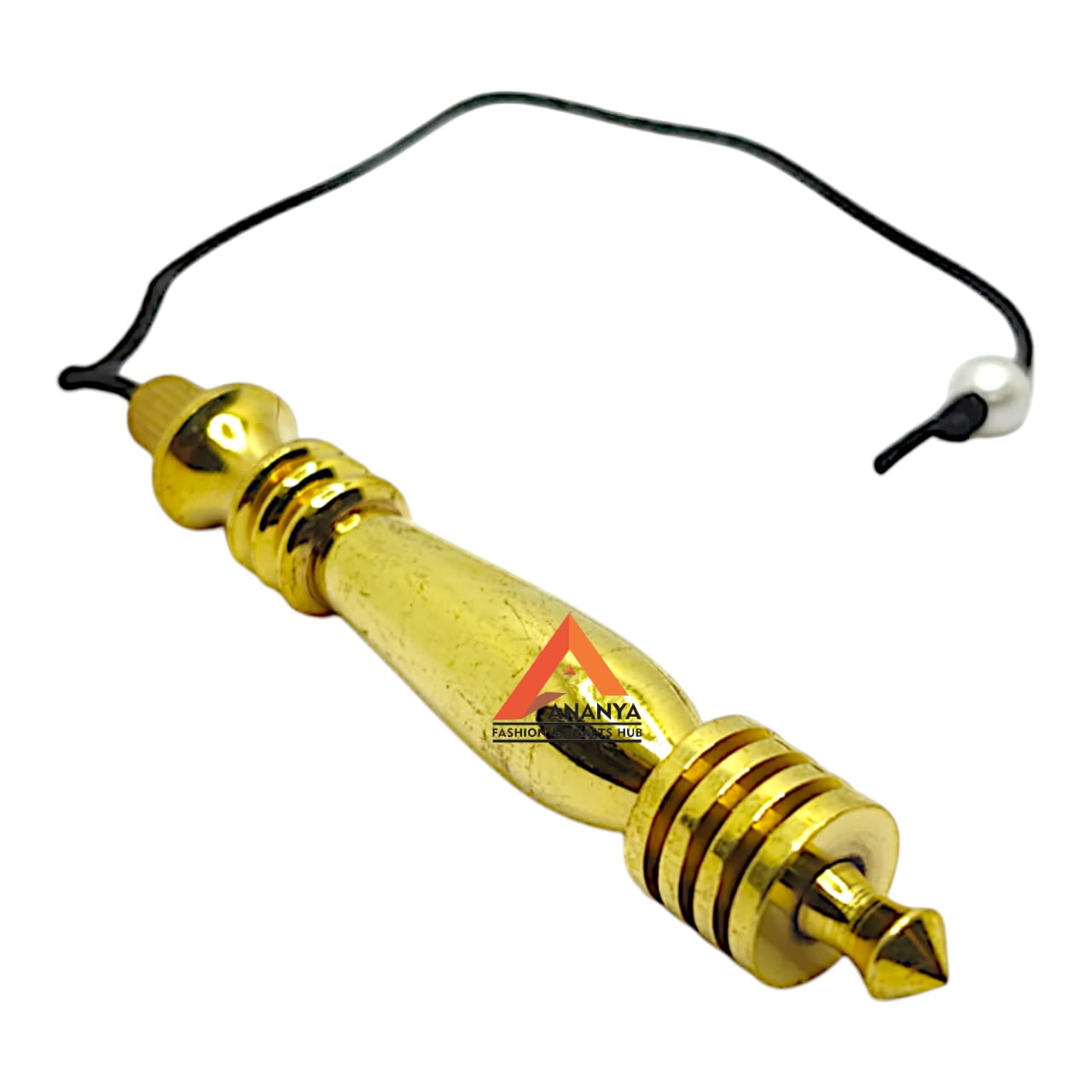 Healing Metal Pendulum for Divination 4 + 3 Iris Golden Metaphysical ...