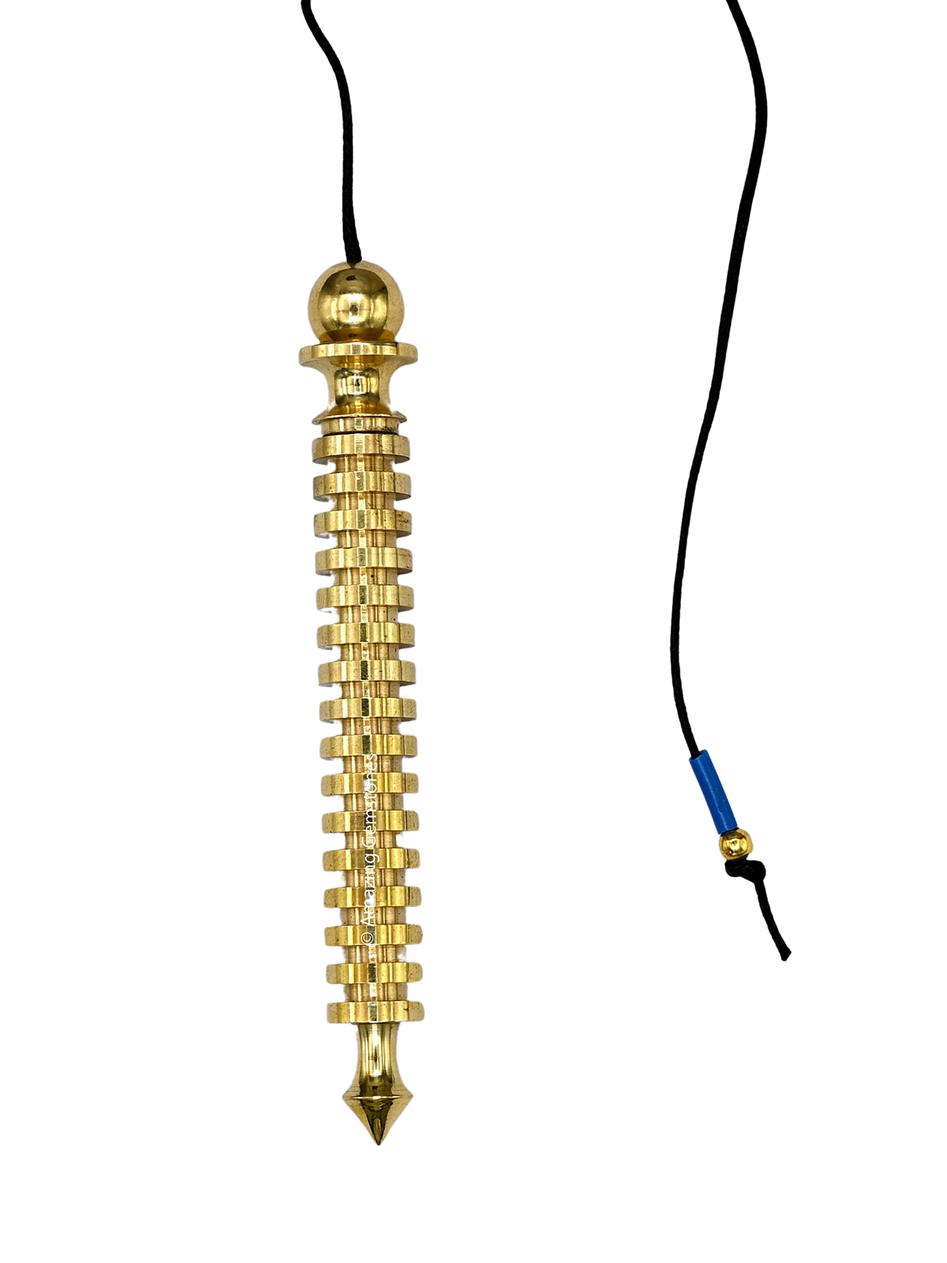 Healing Metal Pendulums for Divination, Gold 16 ISIS Ring Plate ...