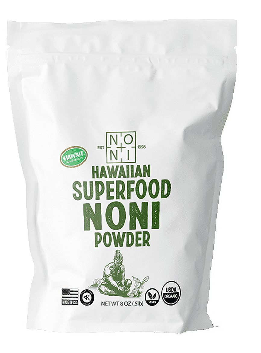 Healing Noni - Organic Noni Fruit Powder - 1 Pack of 8oz Bag - Walmart.com