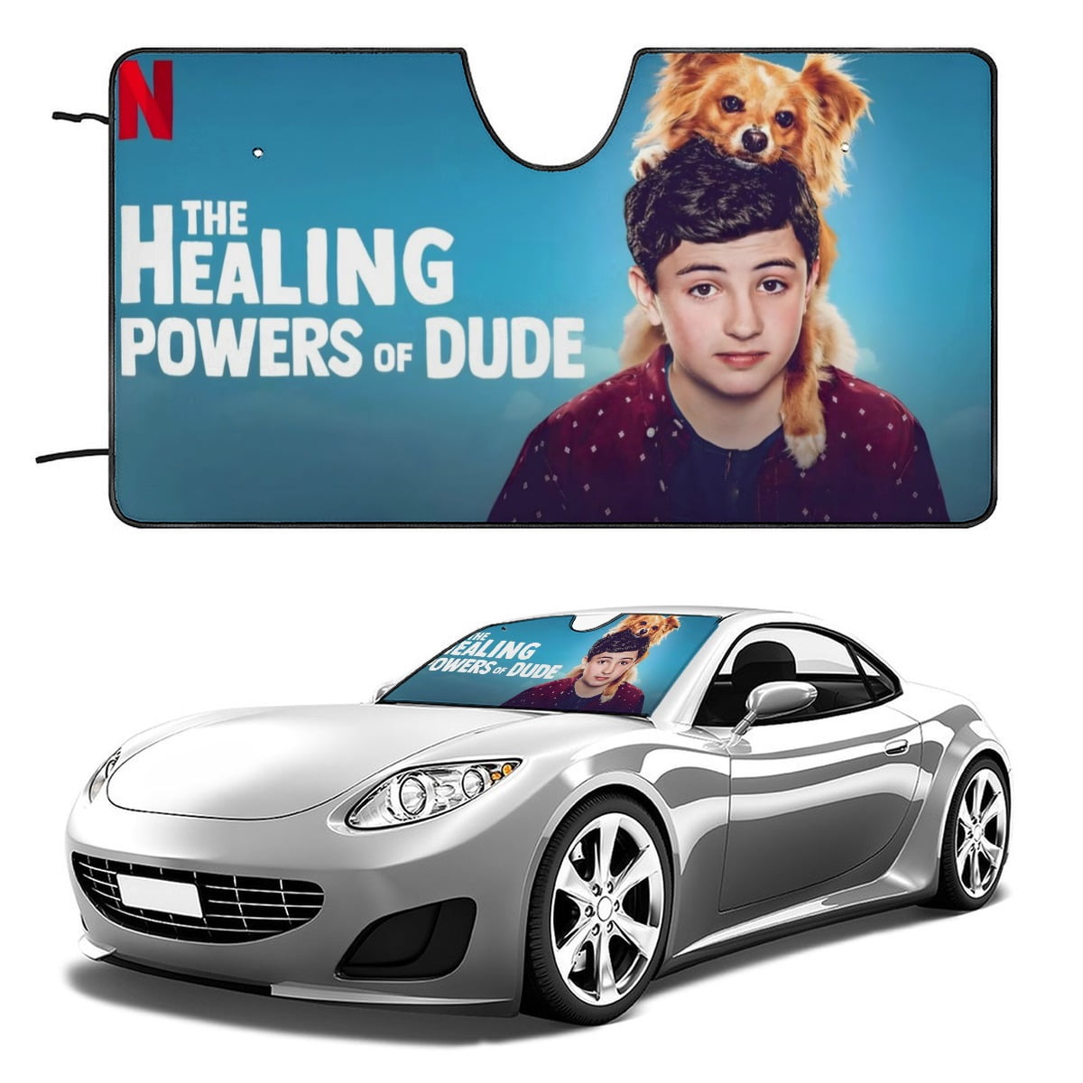 Healing Powers of Dude-theme Windshield Sun Shade Front Protector ...