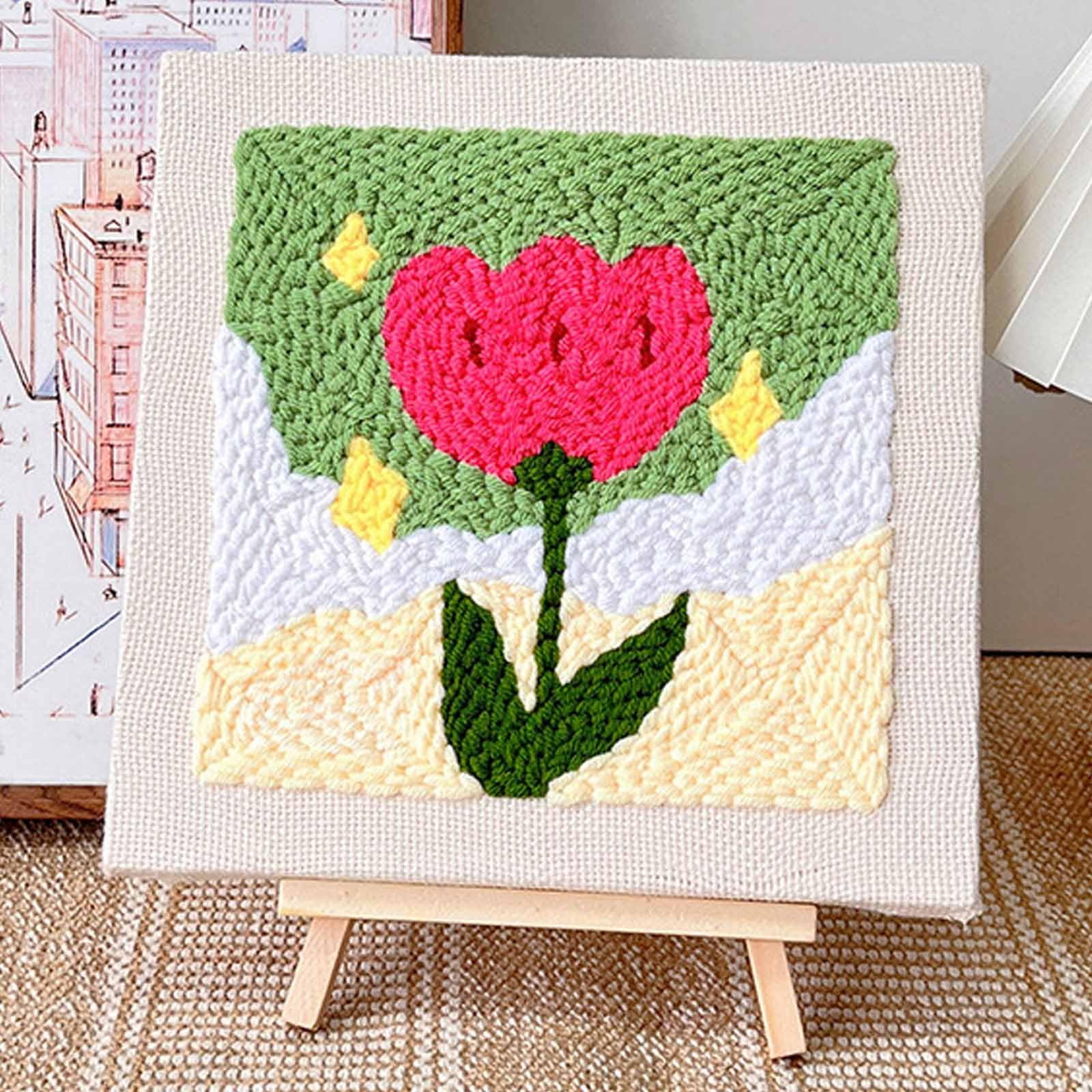 Healing Weave Punch Stitching Kit, Punch Needle Kit for Beginners ...