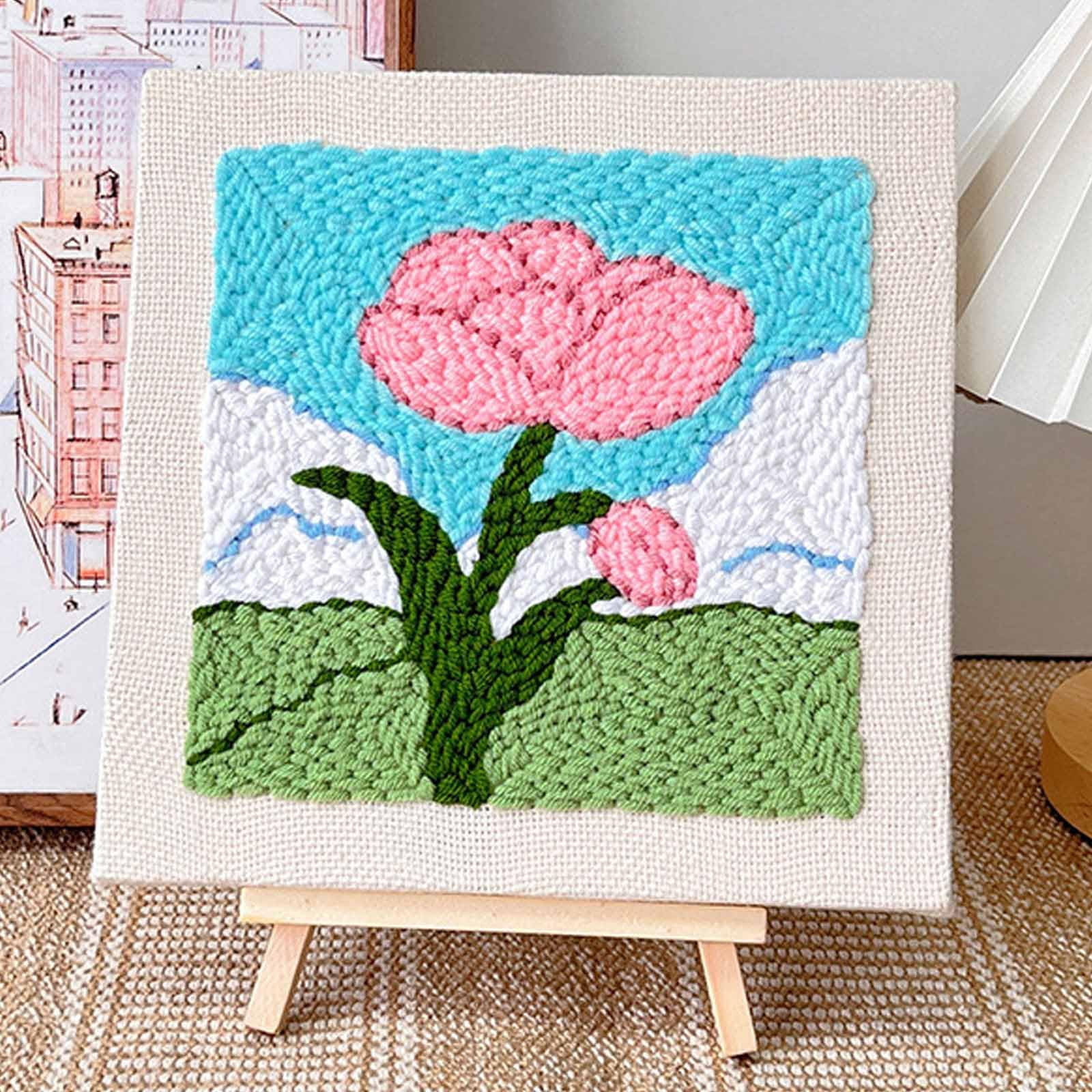 Healing Weave Punch Stitching Kit, Punch Needle Kit for Beginners ...