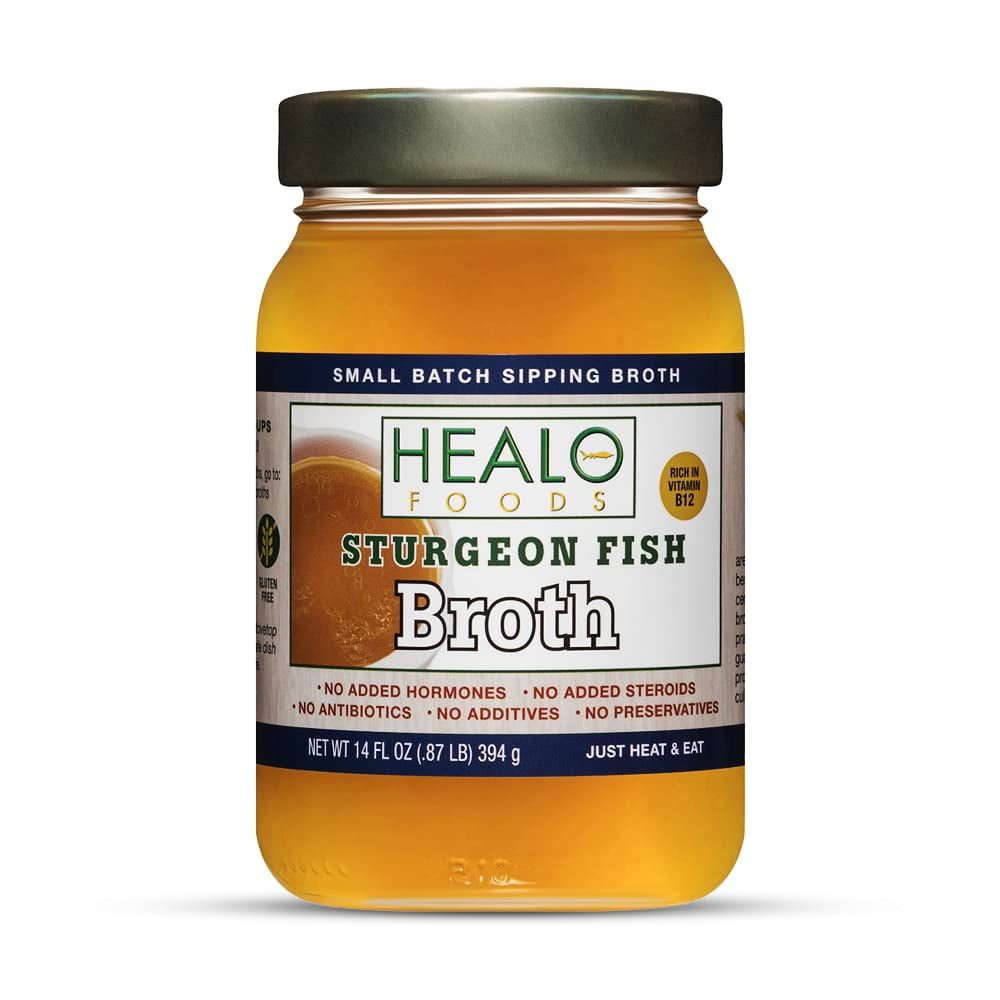 Healo Sturgeon Fish Broth by The Grumpy Butcher - Walmart.com