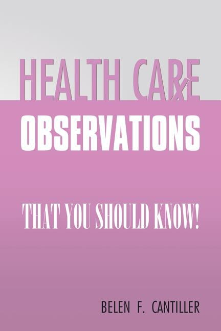 Health Care Observations : That You Should Know! - Walmart.com