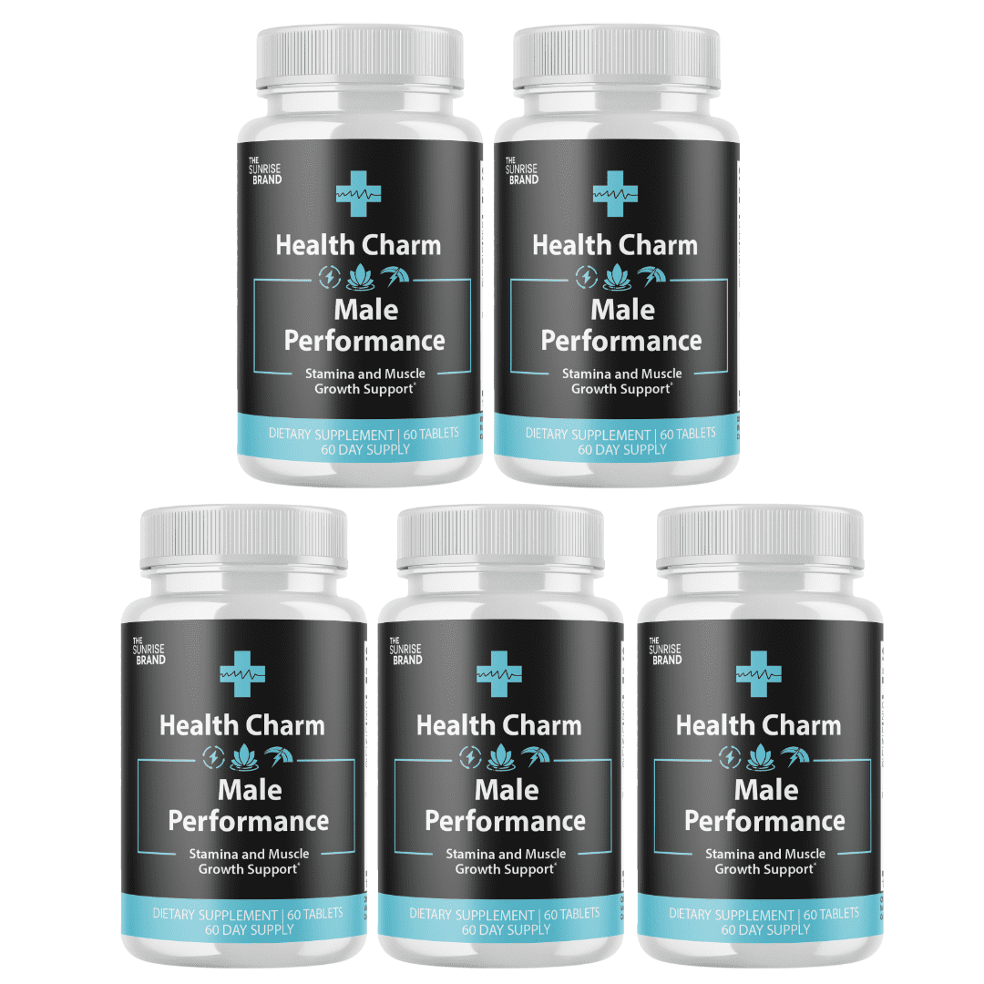 Health Charm Male Pills - Maximize Energy, Vitality & Stamina - 5 ...
